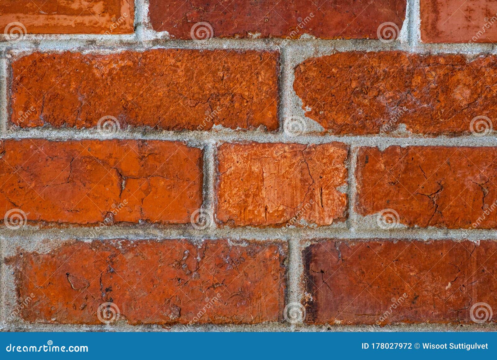 Textura Antiga De Fundo De Tijolos Vermelhos Foto De Stock Imagem De