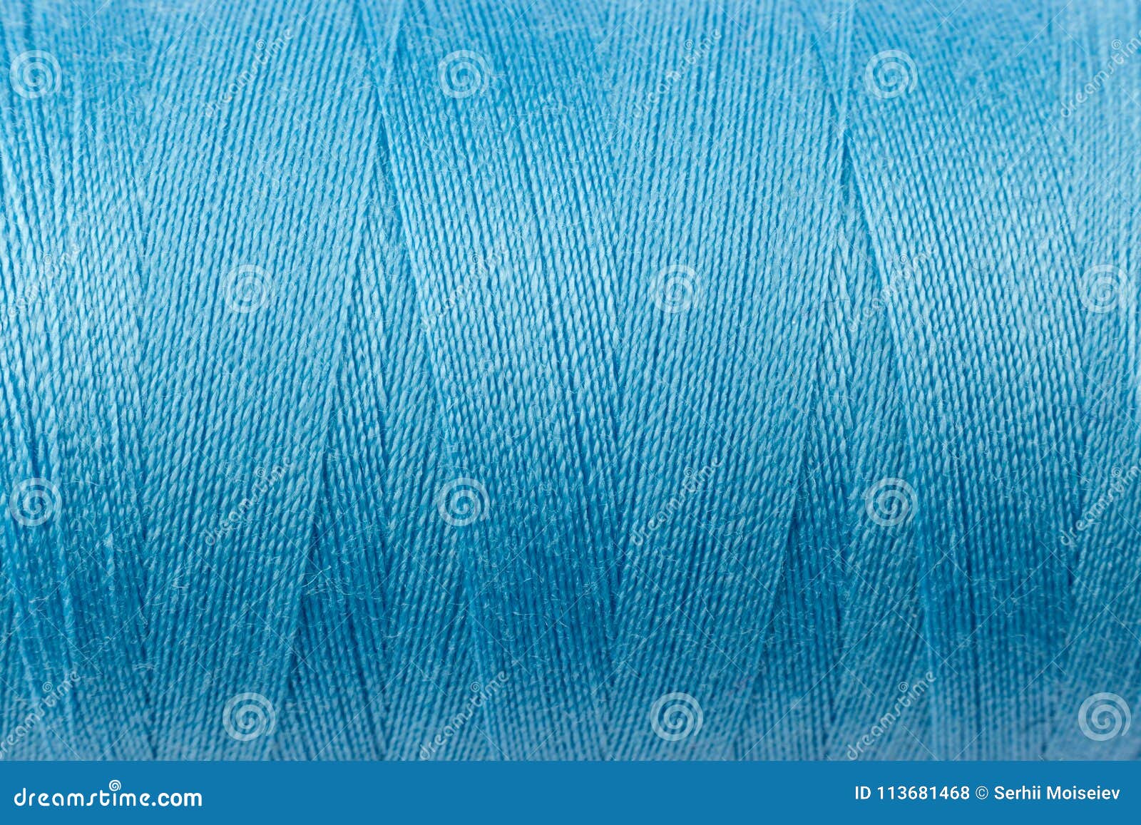 Textura azul del hilo foto de archivo. Imagen de industria - 113681468