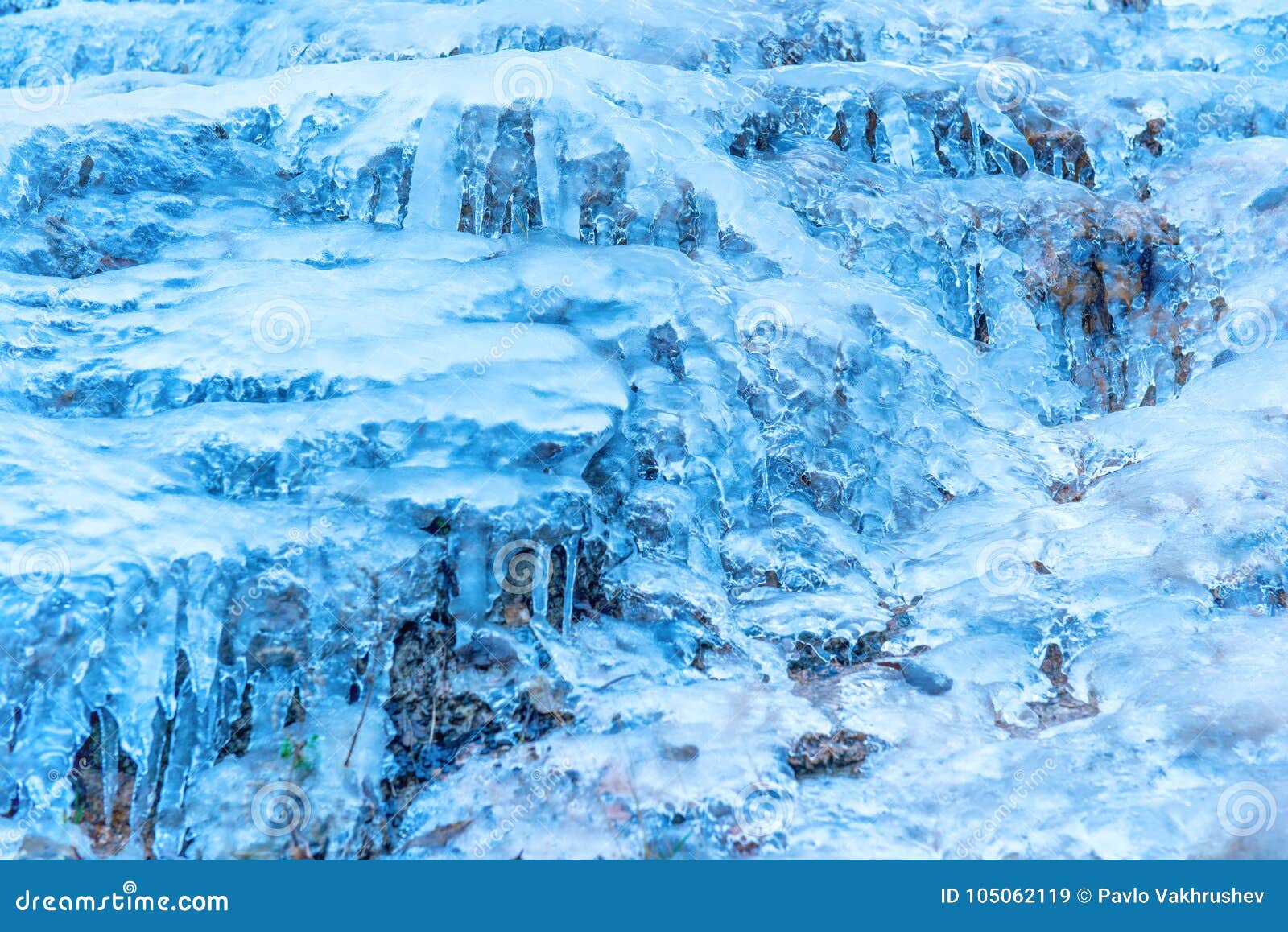 Textura Azul Do Gelo Em Uma Rocha Imagem de Stock - Imagem de feriado ...