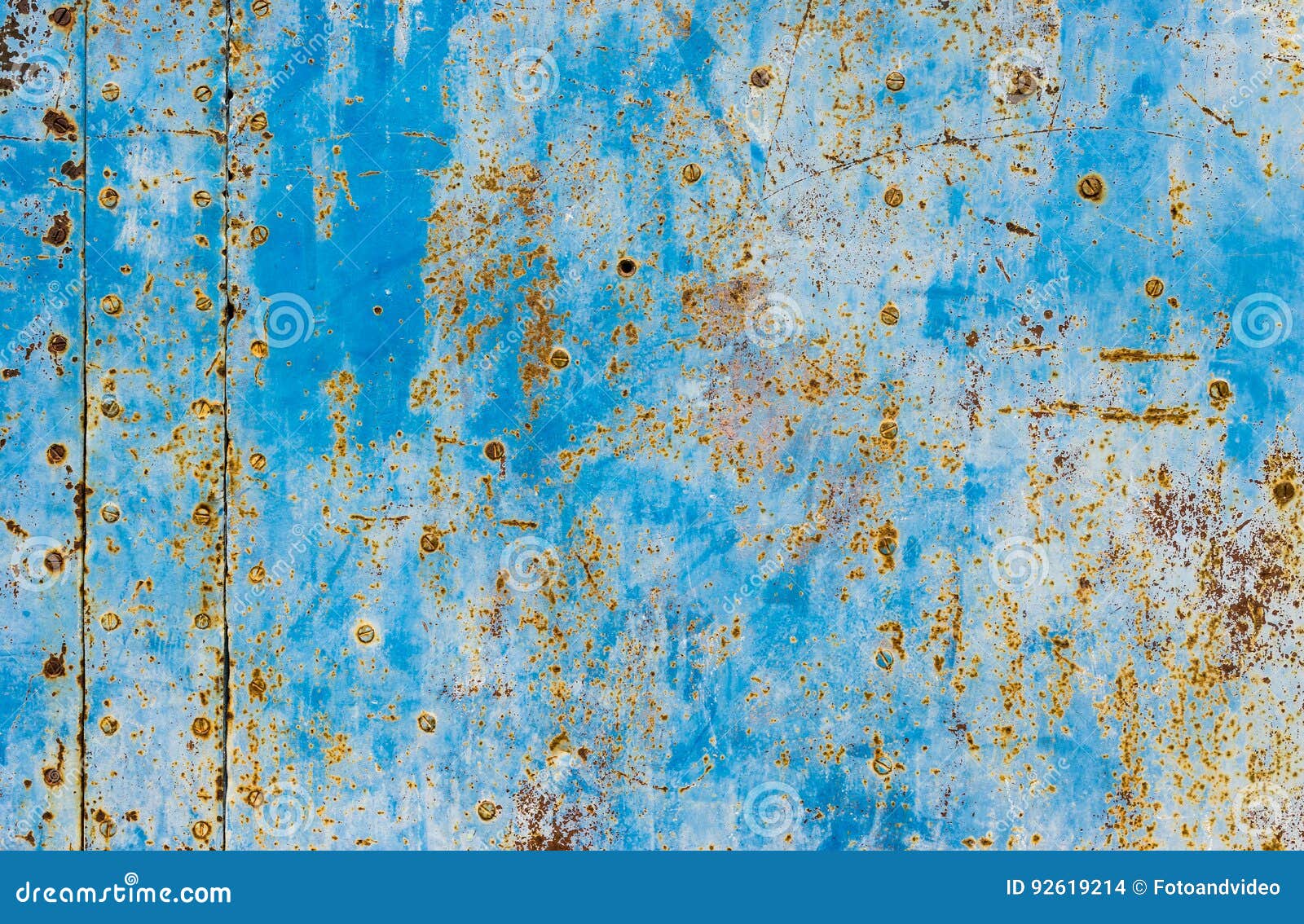 Textura Azul Do Metal Do Grunge Foto de Stock - Imagem de oxidado ...