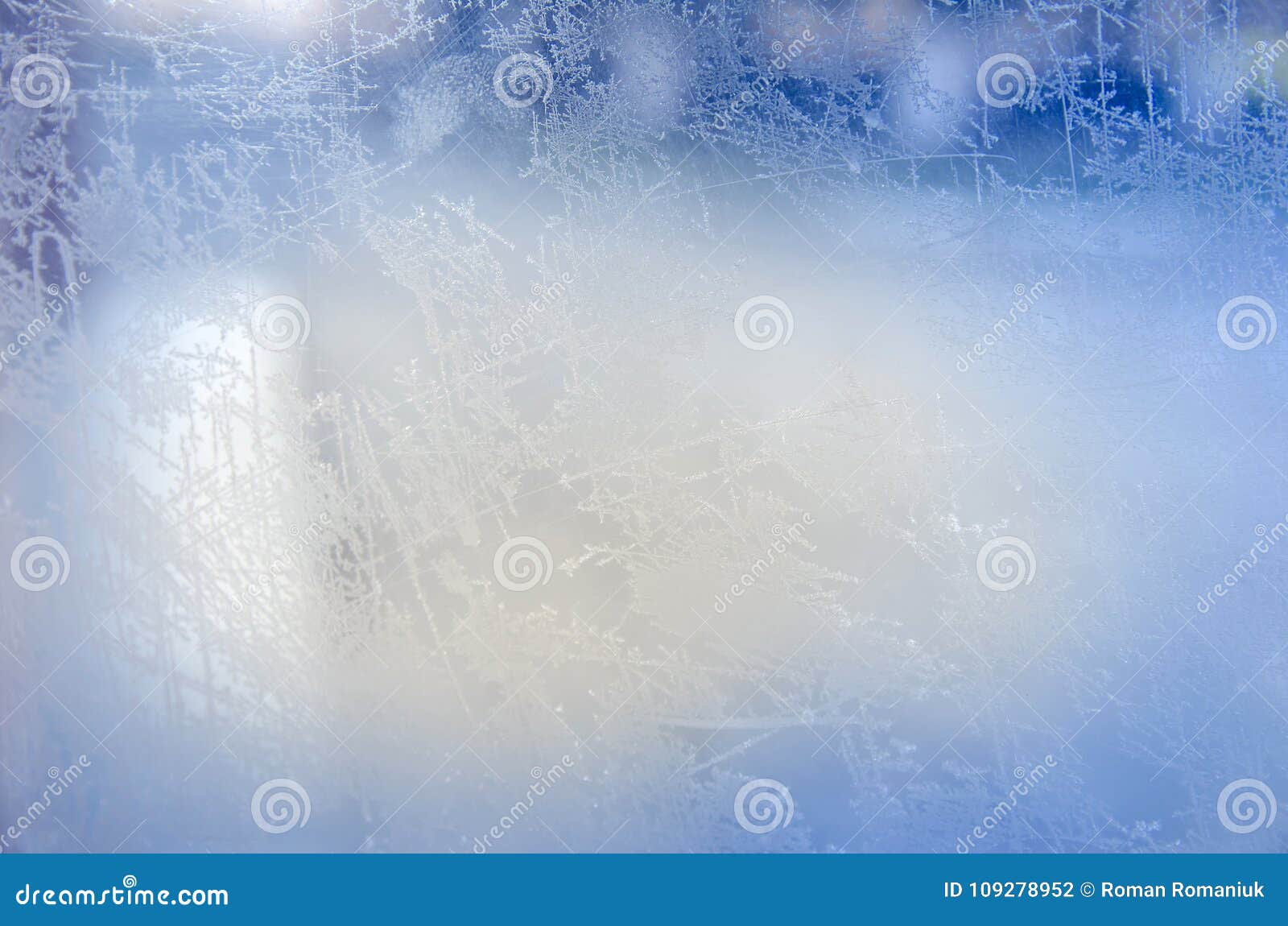 Textura Congelada Azul De La Ventana Foto de archivo - Imagen de blanco ...