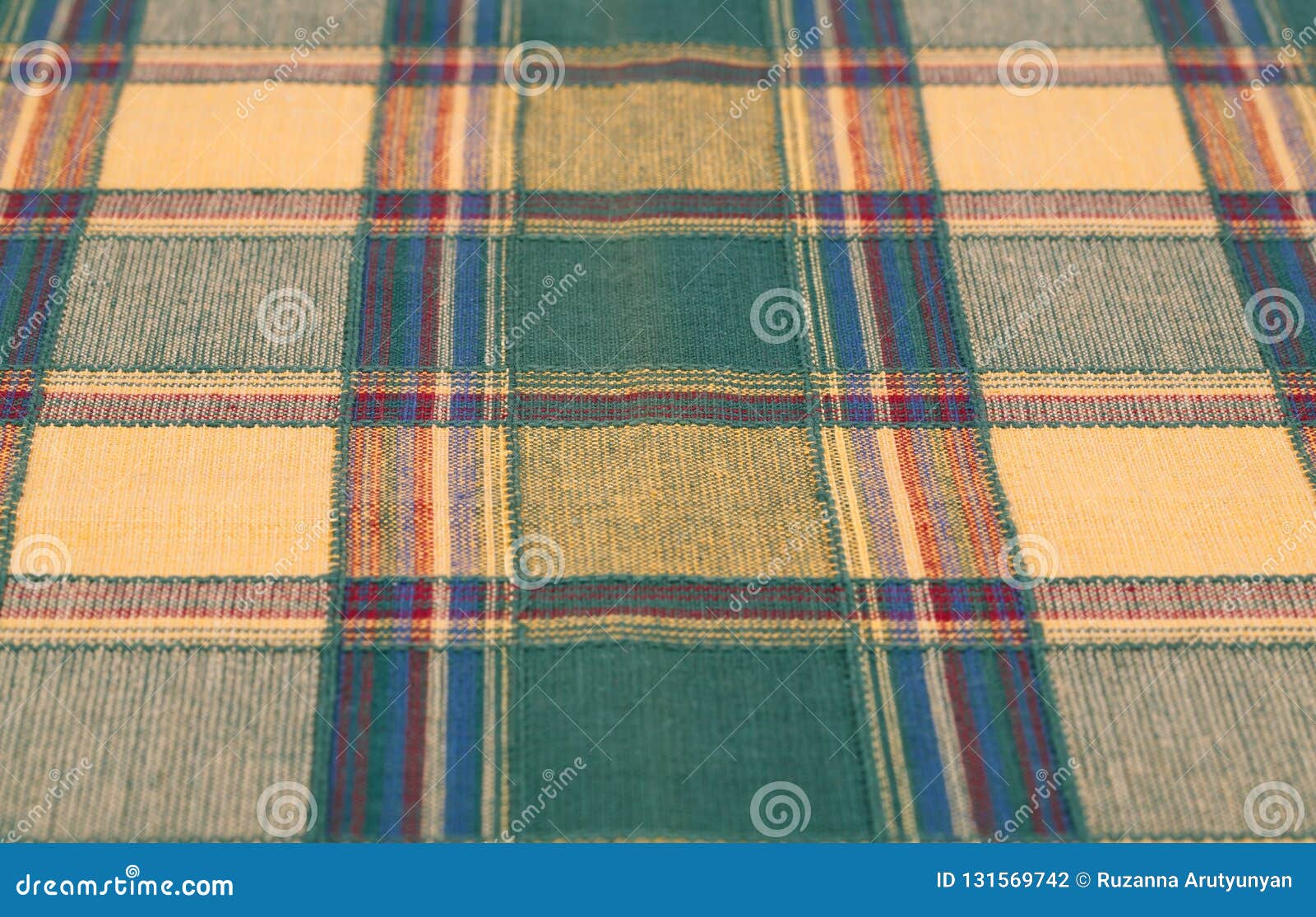 Textura a Cuadros Del Mantel Foto de archivo - Imagen de azul, colorido ...