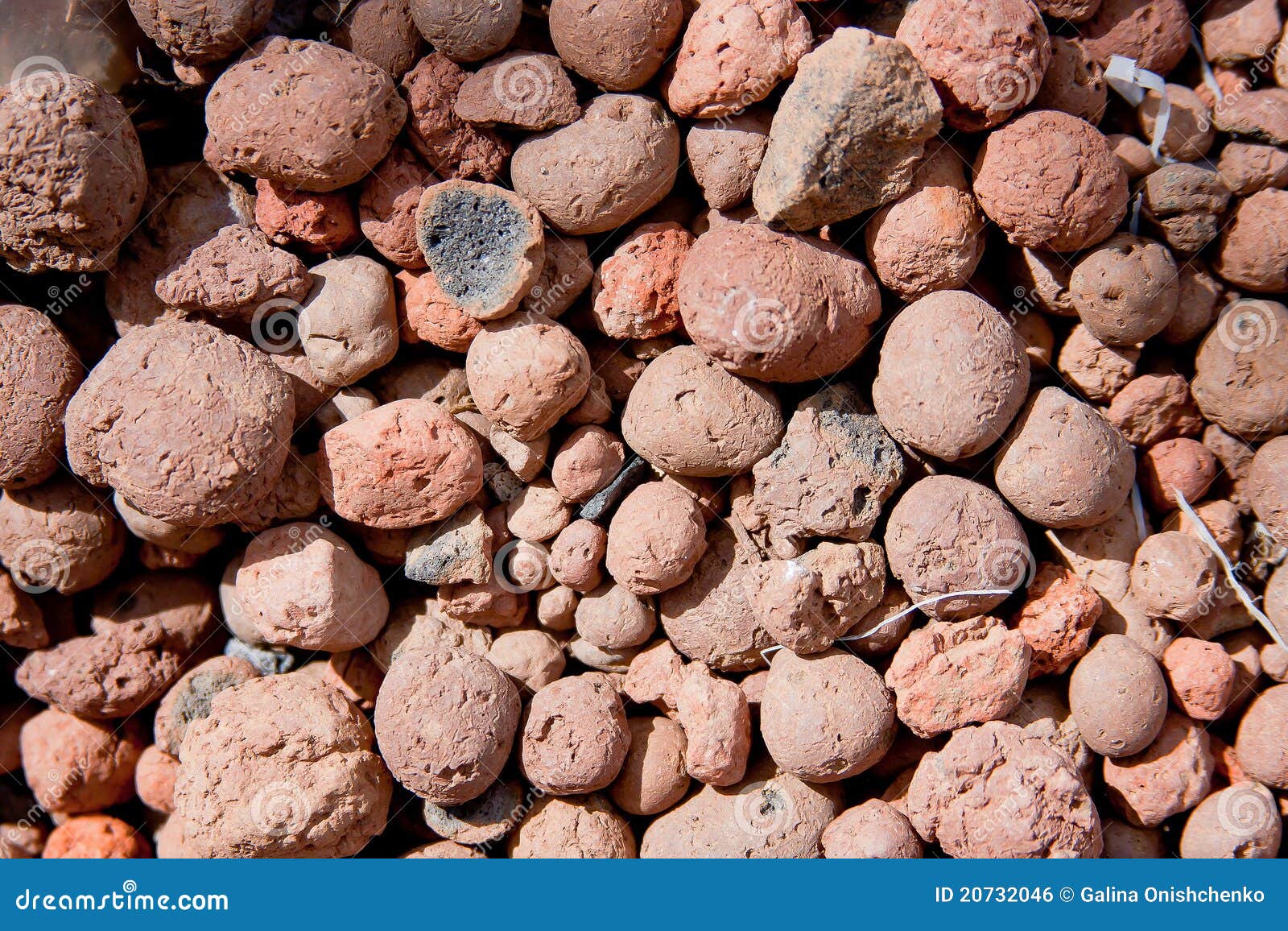 Textura Da Argila Expandida, Argila Expandida Foto de Stock - Imagem de ...