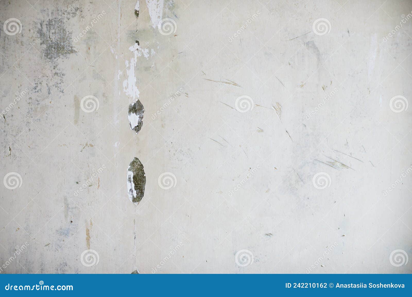 A Textura Da Parede Com Tinta Inchada E Descascada. Foto de Stock ...