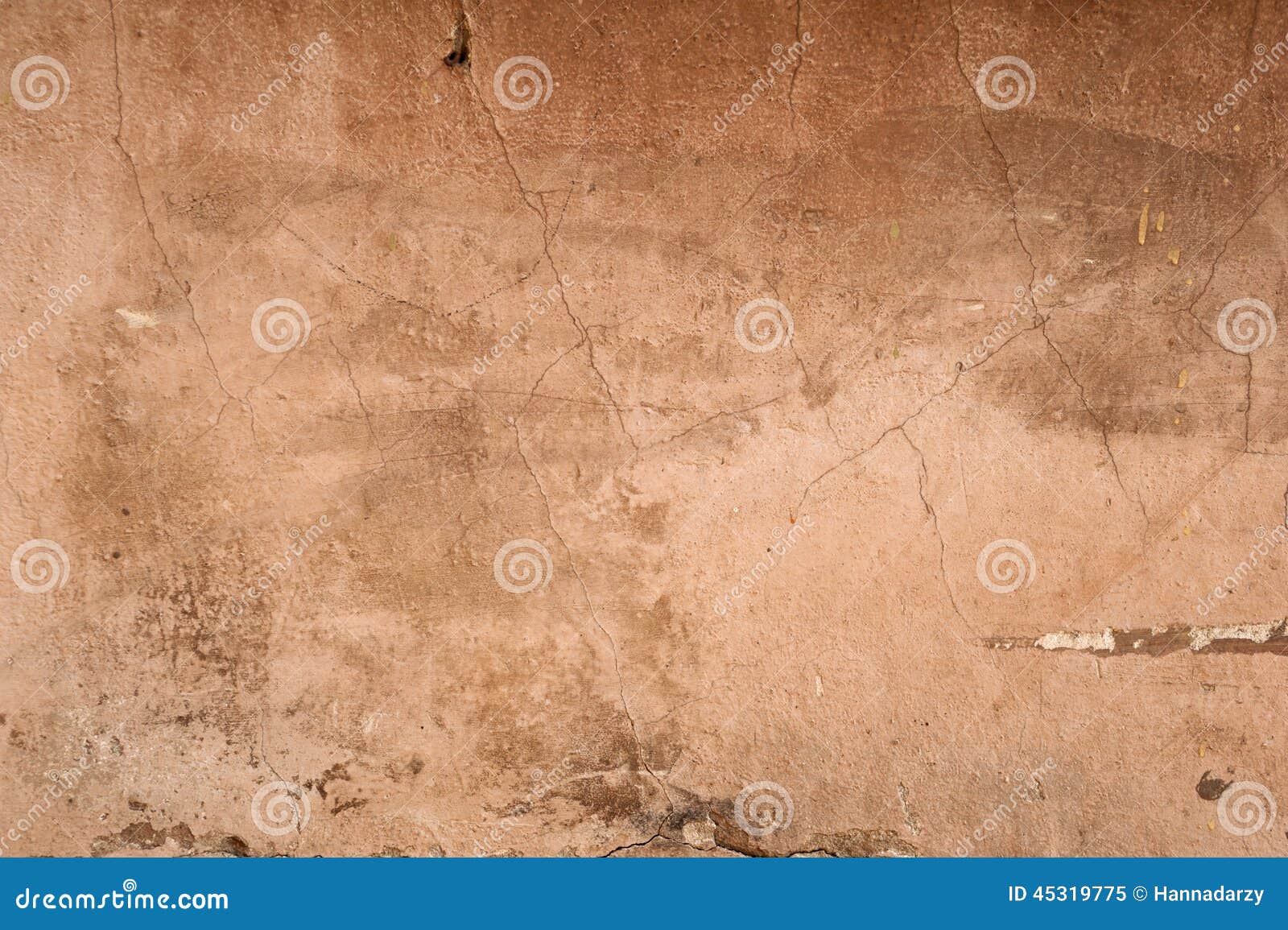 Textura Da Parede Velha Coberta Com O Estuque Cor-de-rosa Imagem de ...