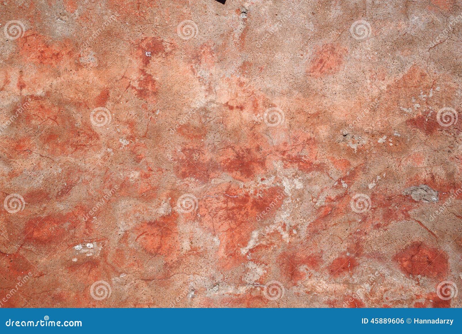 Textura Da Parede Velha Coberta Com O Estuque Cor-de-rosa Foto de Stock ...