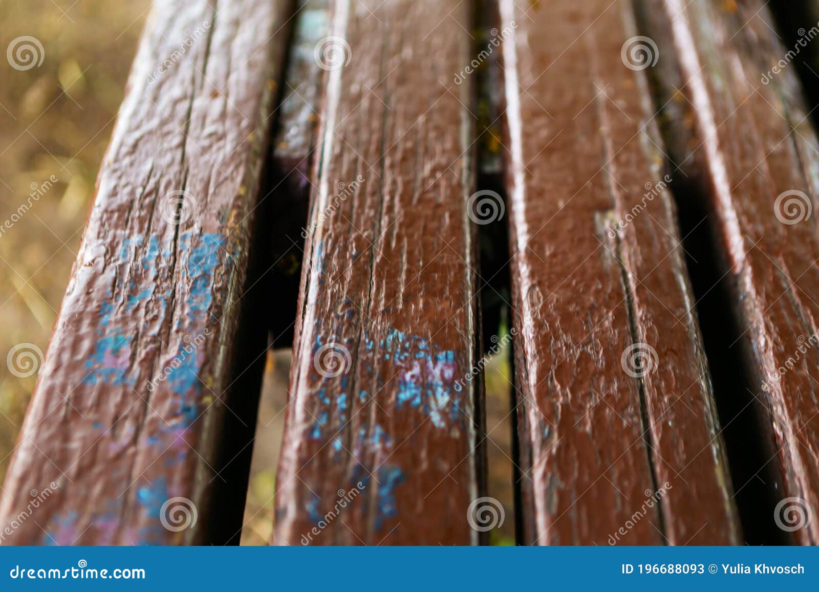 Textura de banco de madera imagen de archivo. Imagen de agua - 196688093