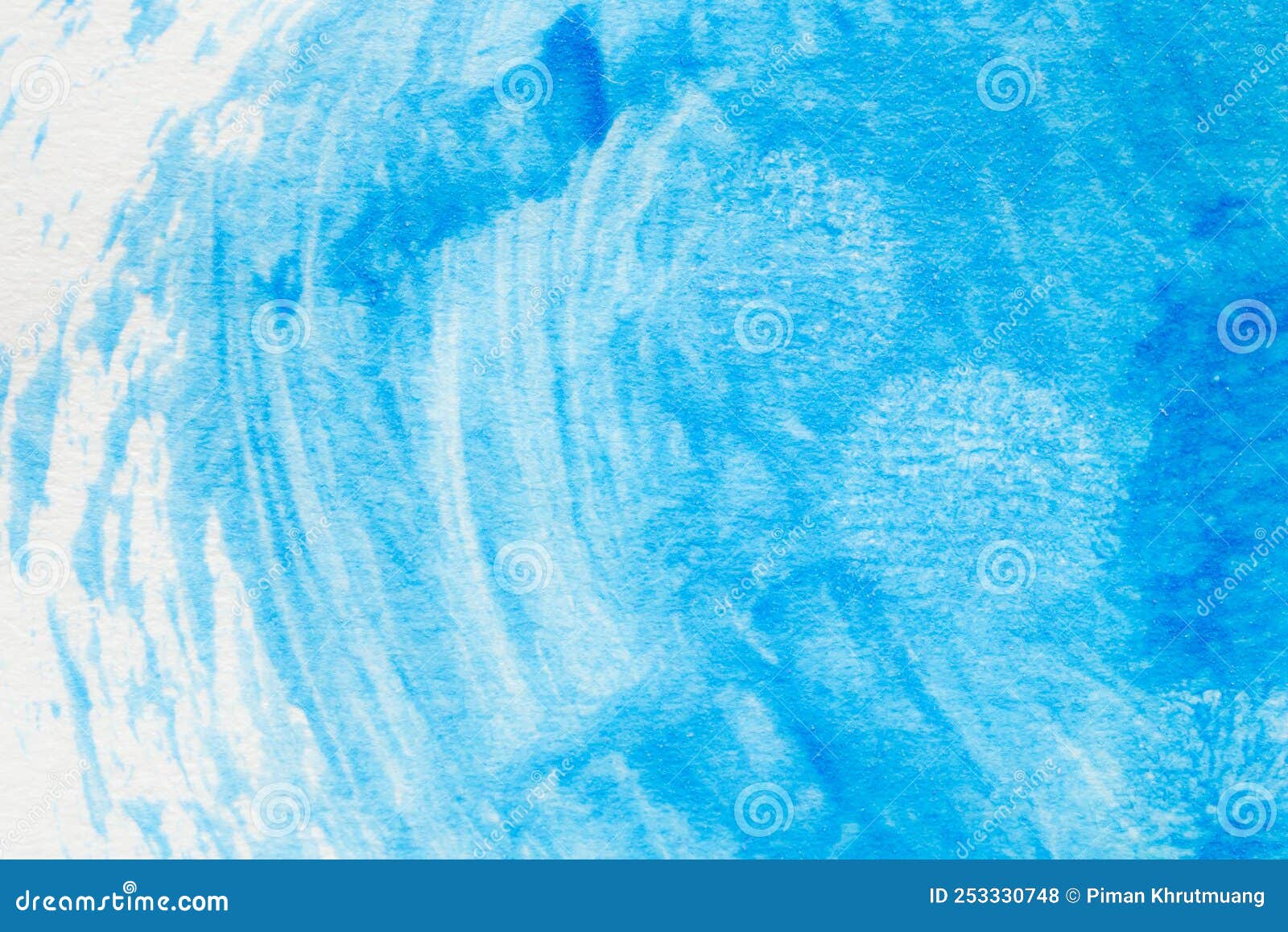 Textura De Fundo De Aquarela Azul Abstrata Foto de Stock - Imagem de ...