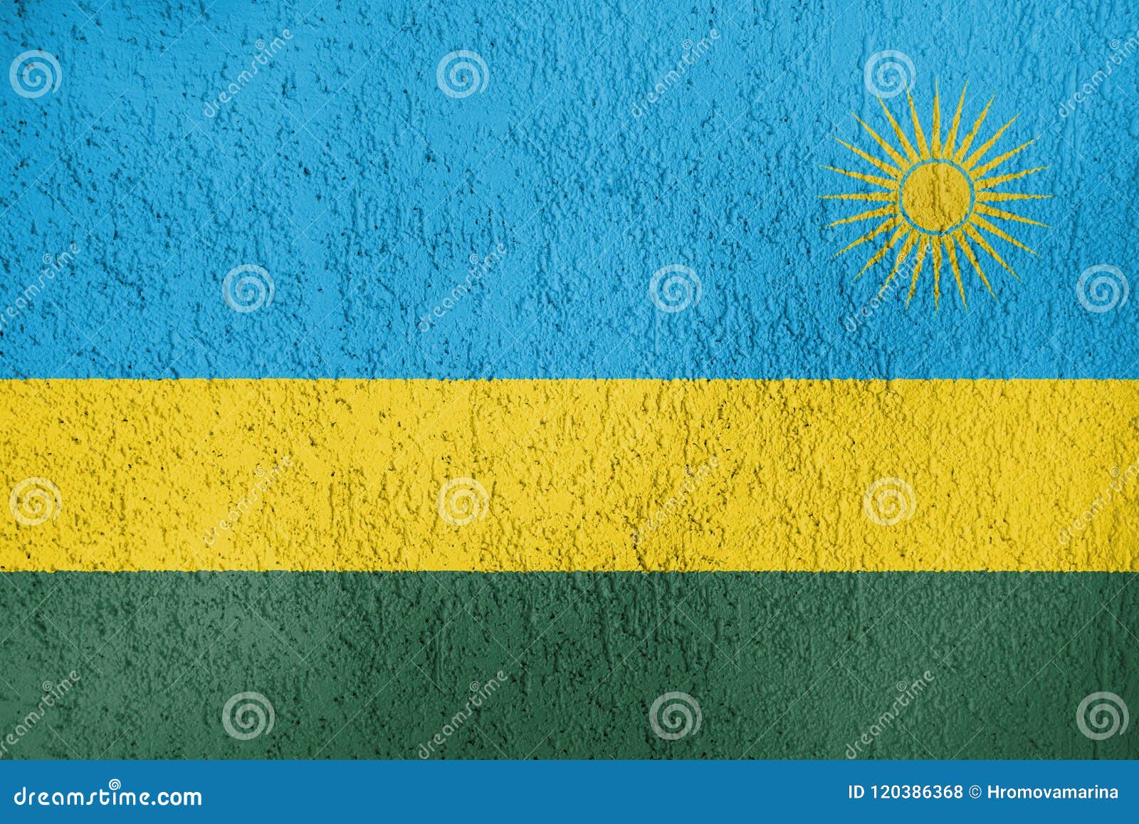 Textura De La Bandera De Rwanda Stock de ilustración - Ilustración de ...
