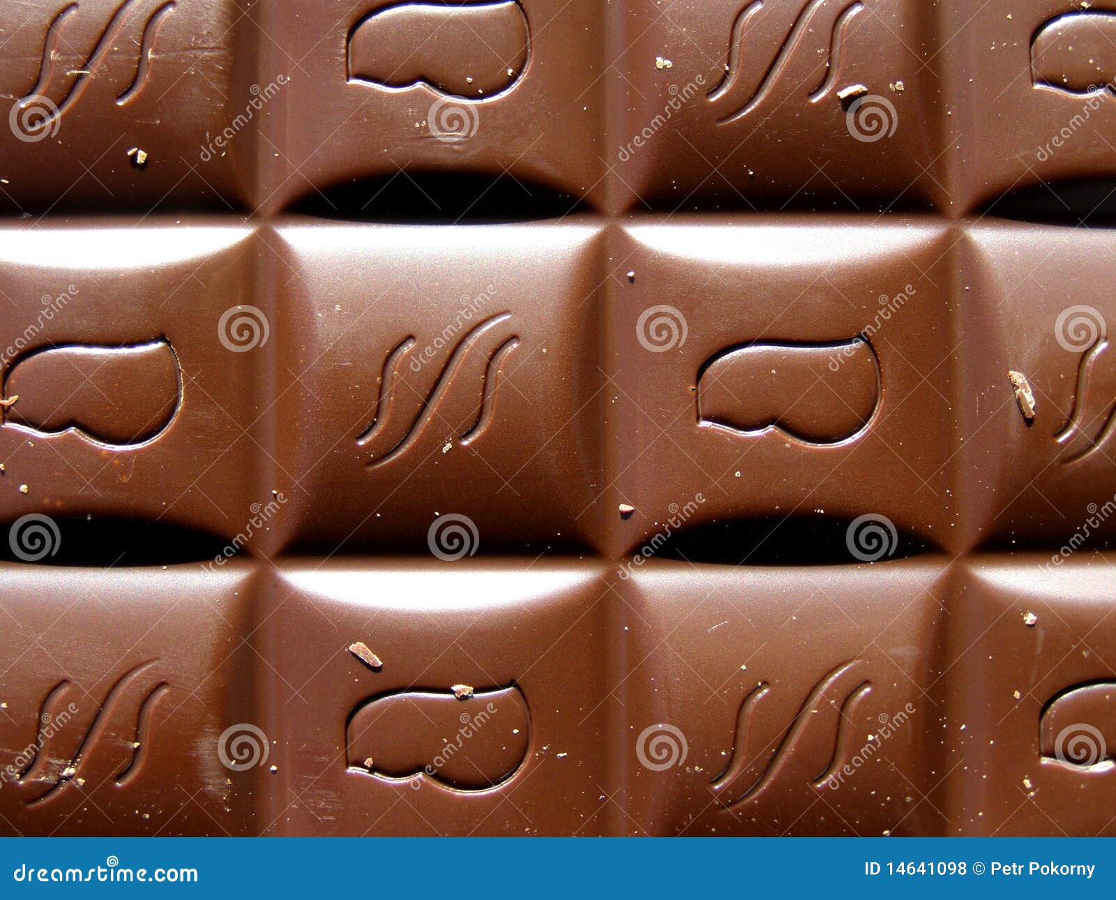 Textura De La Barra De Chocolate Foto de archivo - Imagen de magia ...