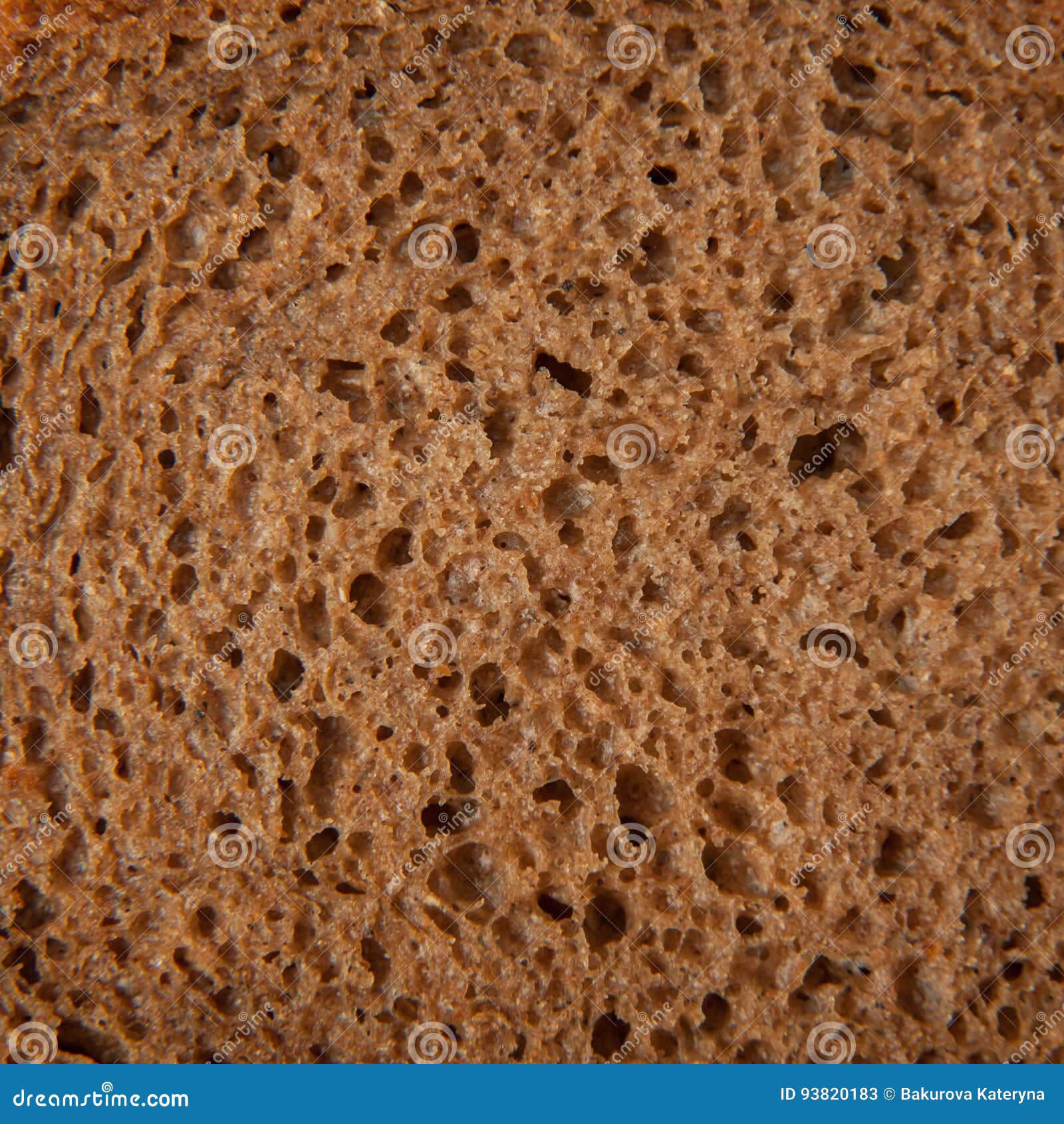 Textura De La Macro Del Pan Oscuro Imagen de archivo - Imagen de macro ...