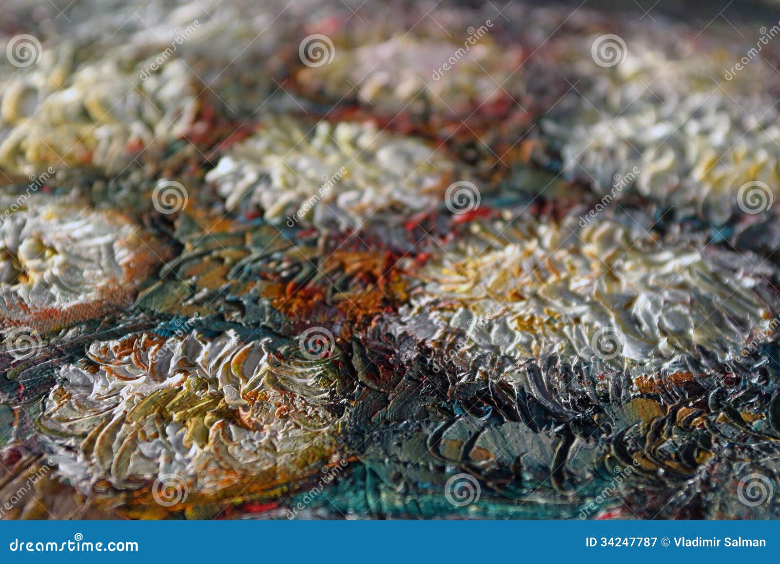 Textura De La Pintura De Aceite Imagen de archivo - Imagen de contraste ...