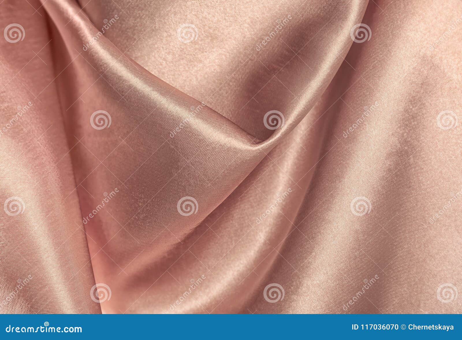 Textura De La Seda Color De Rosa Del Oro Como Fondo Foto de archivo ...