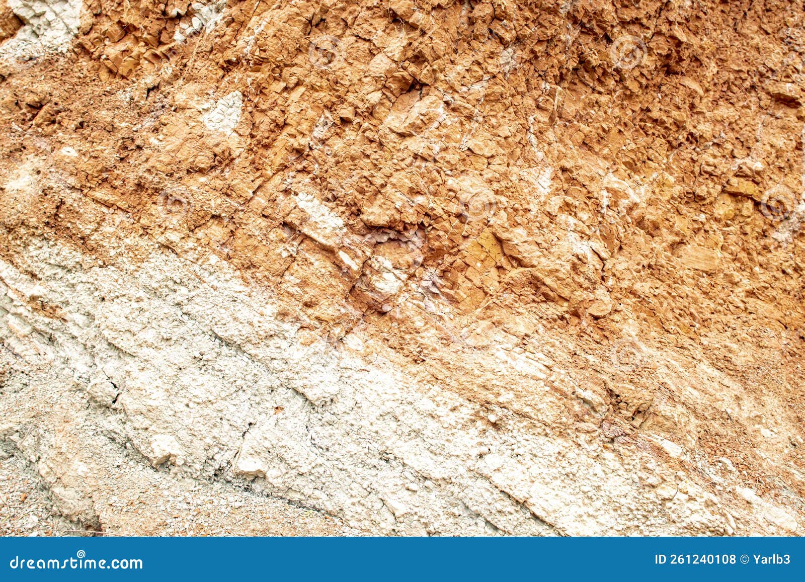 Textura De Las Capas De Arcilla Natural Rojo Y Blanco Foto de archivo - Imagen de primer ...