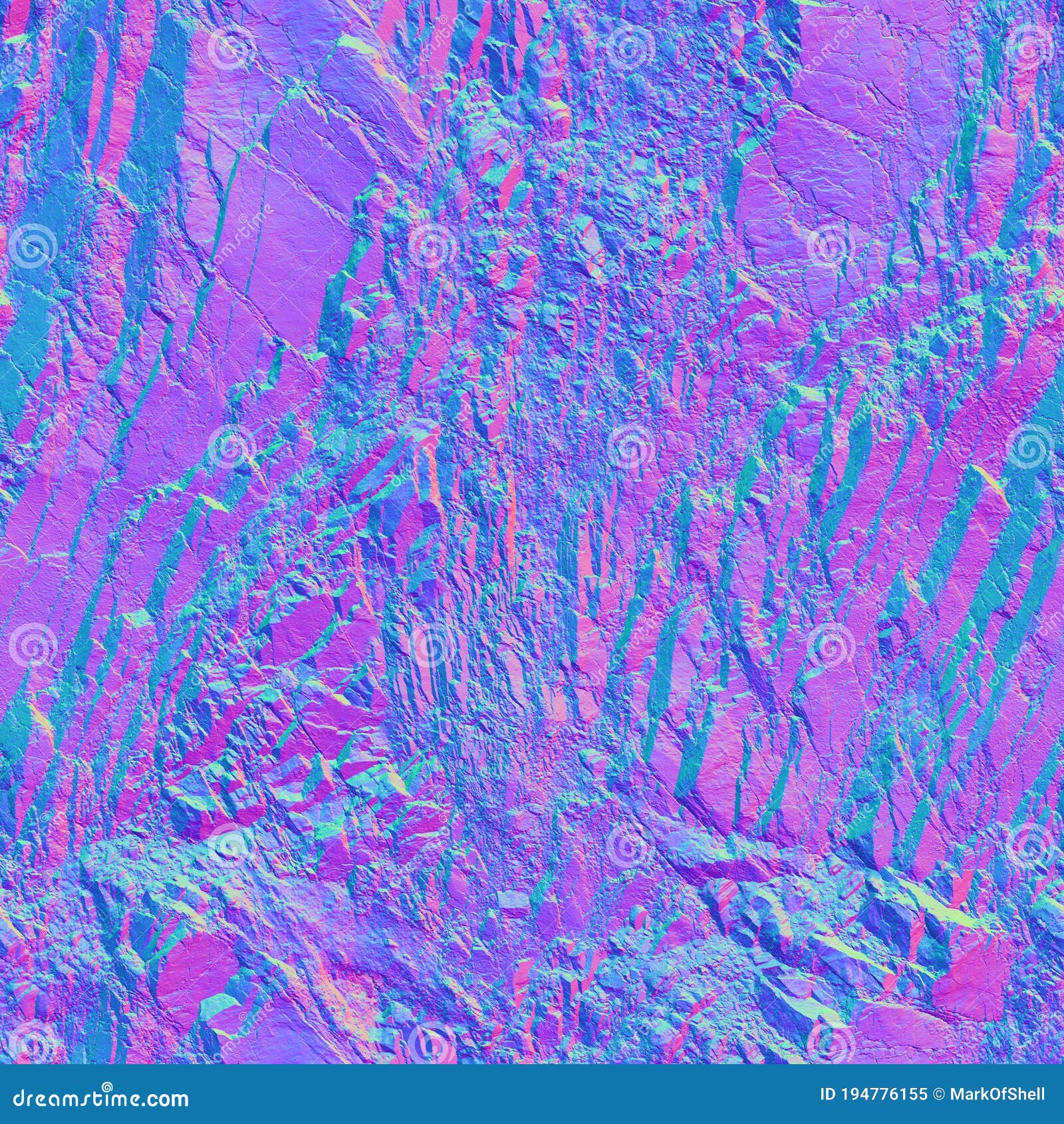 Textura De Mapa De Burbujas De Textura De Mapa De Roca Normal Stock de ...