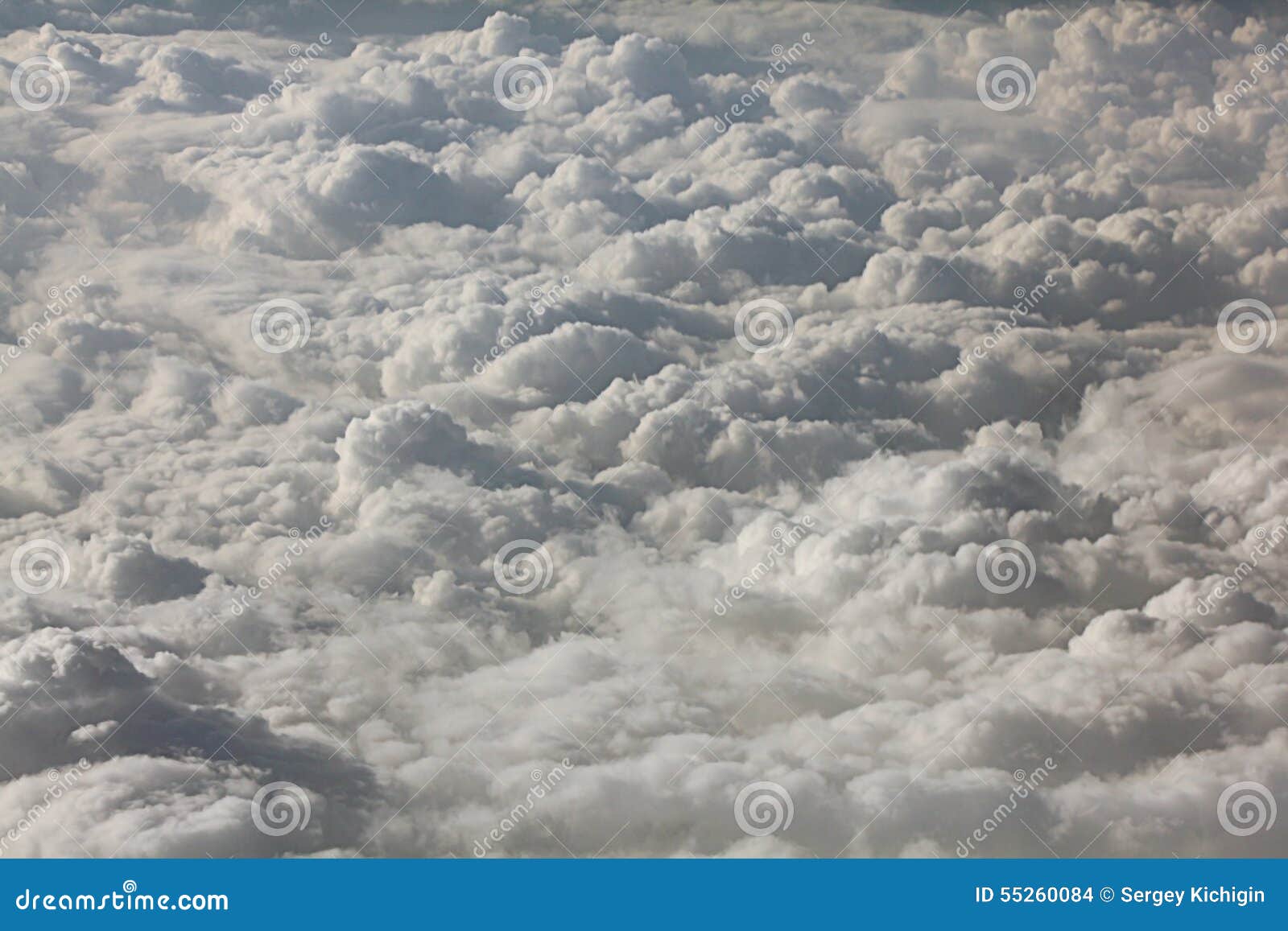 Textura de nubes de foto de archivo. Imagen de espacio - 55260084