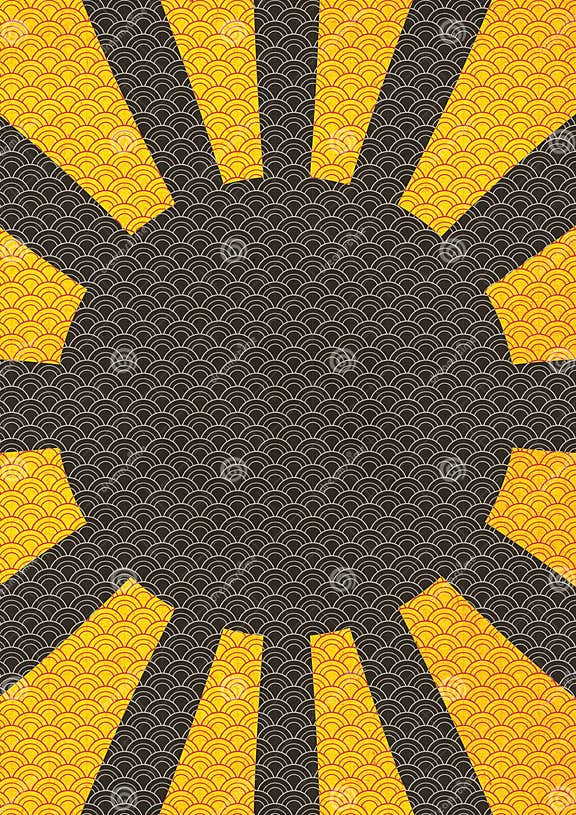 Textura de papel com raios ilustração stock. Ilustração de irradiar ...