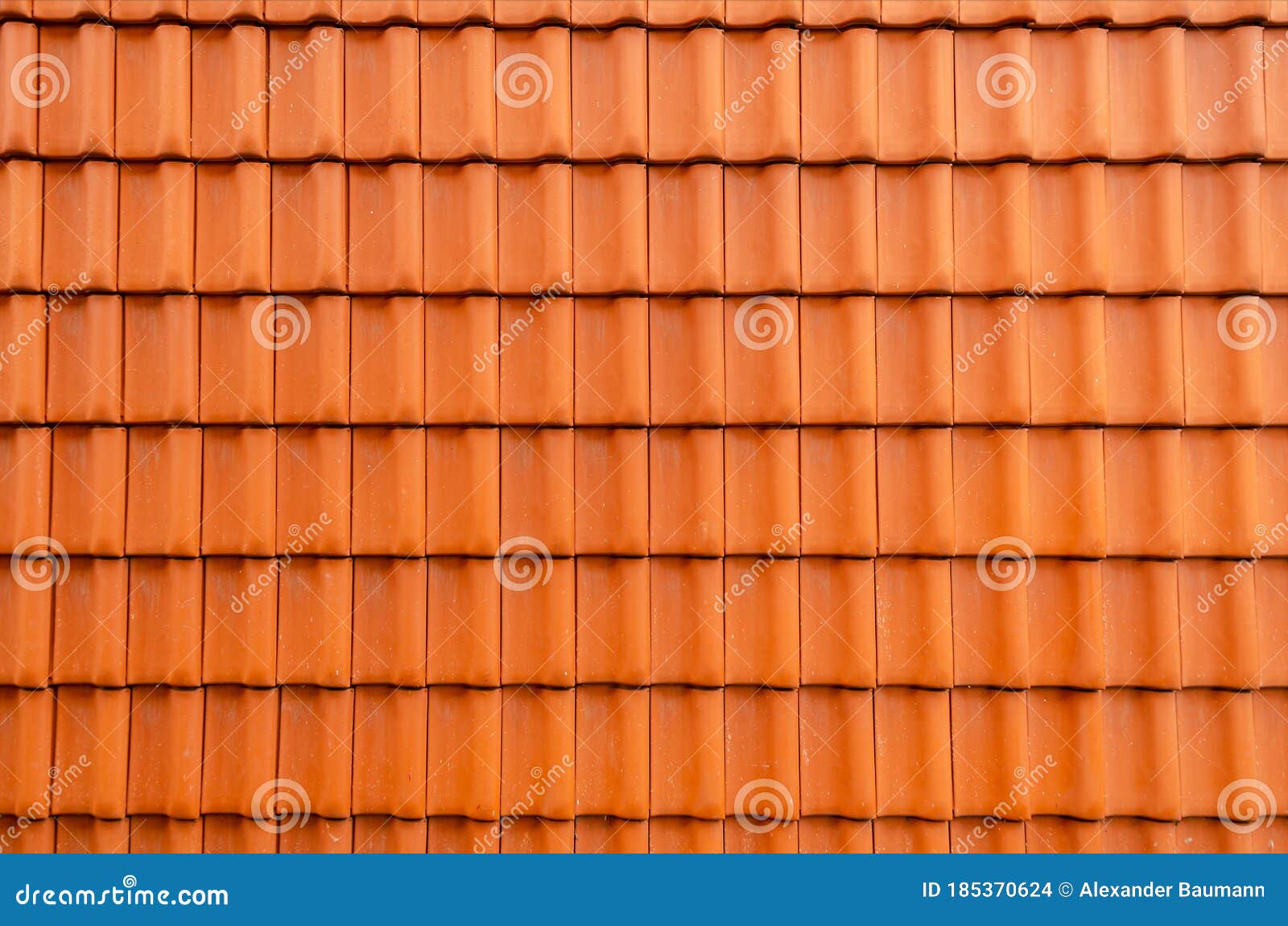 Textura De Techo Construida Con Tejas Rojas Foto de archivo - Imagen de ...