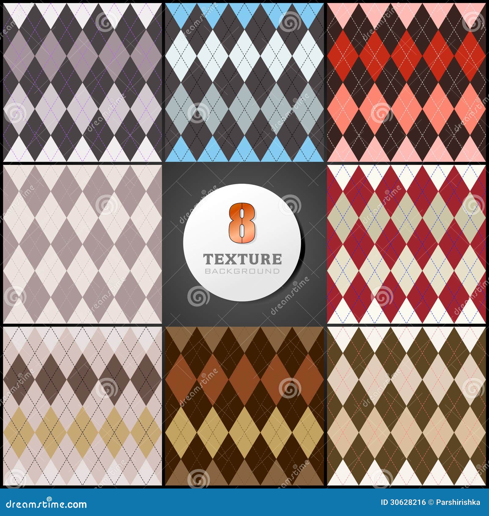 Textura De Uma Caixa Um Tipo De Um Rombo Ilustração Stock - Ilustração ...