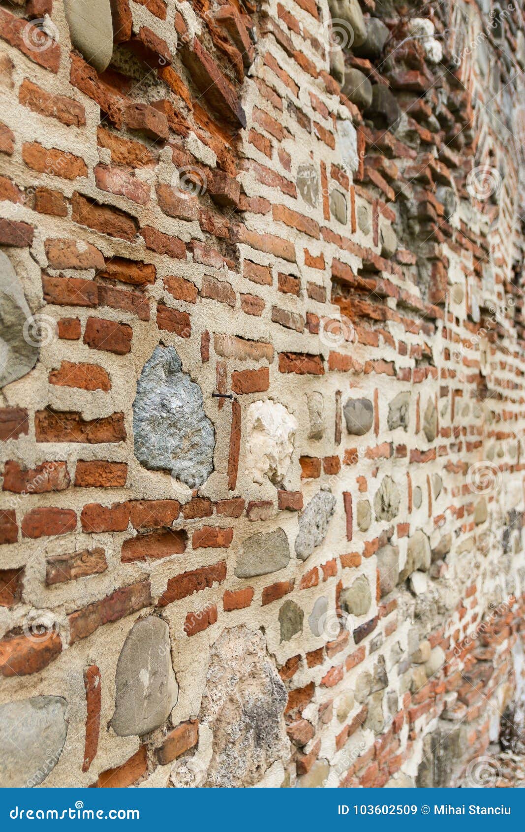 Textura De Uma Parede De Tijolo Velha Imagem De Stock Imagem De