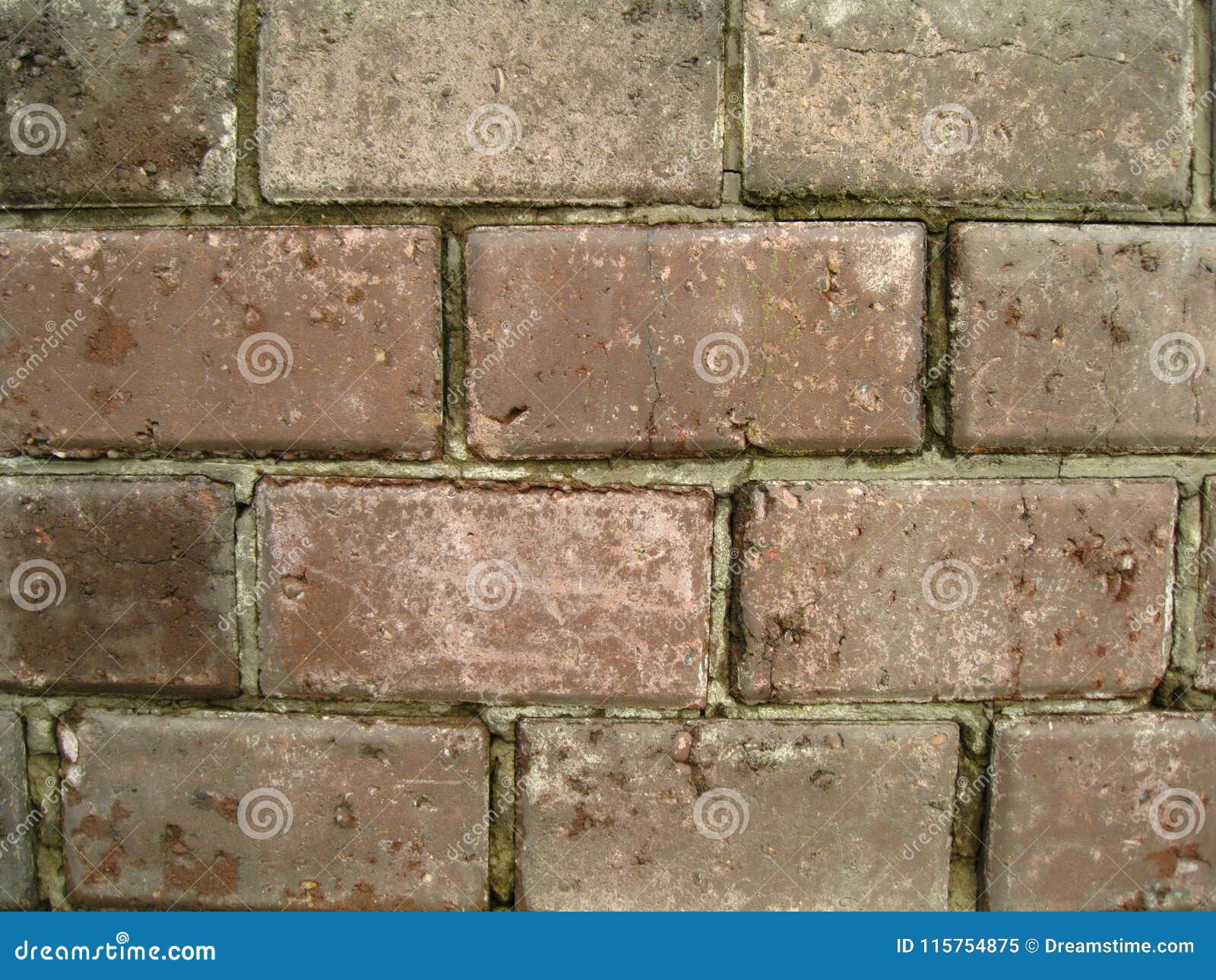 Textura De Uma Parede De Tijolo Velha Imagem De Stock Imagem De