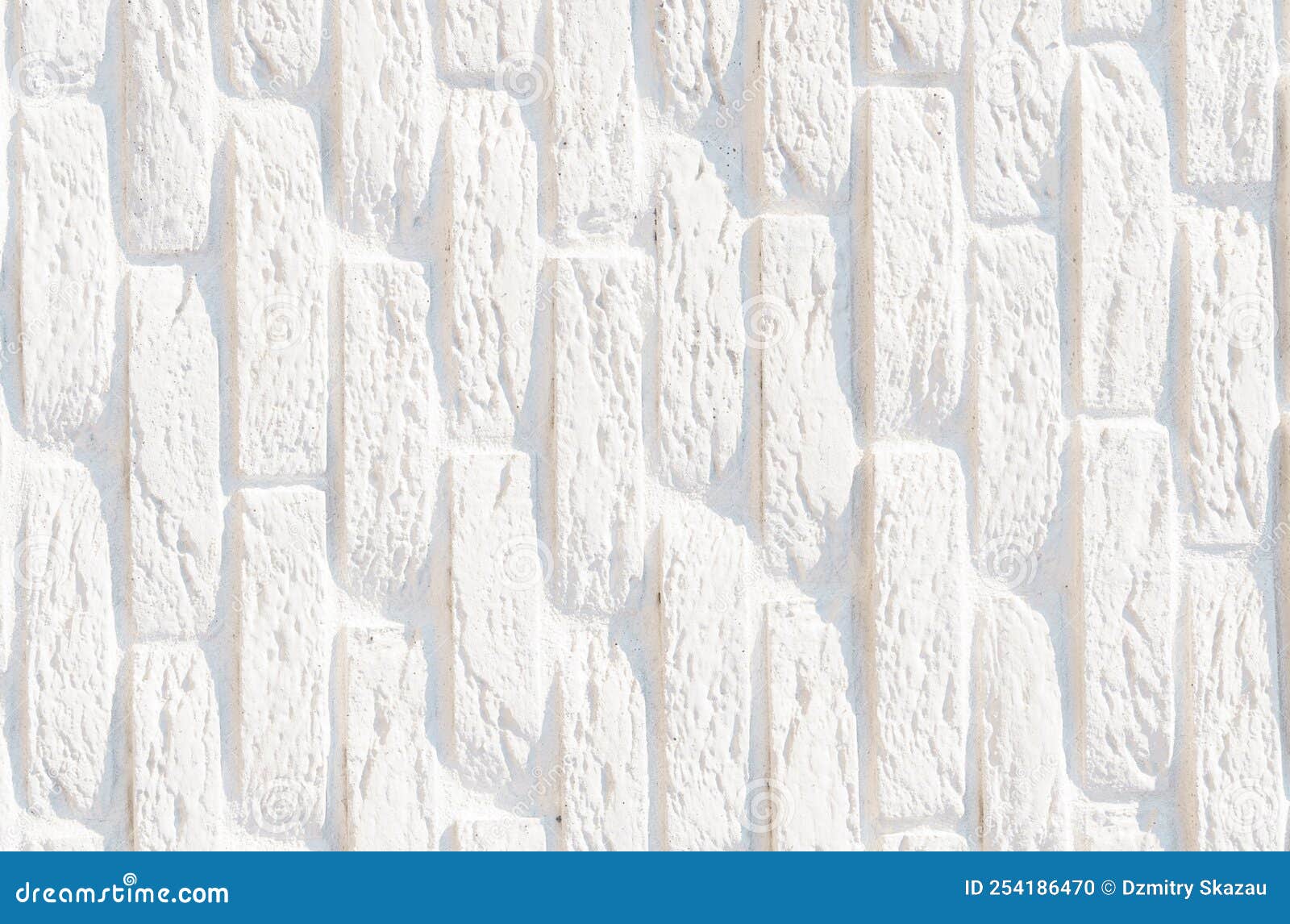 Textura De Uma Parede De Tijolos Em Branco Foto De Stock Imagem De