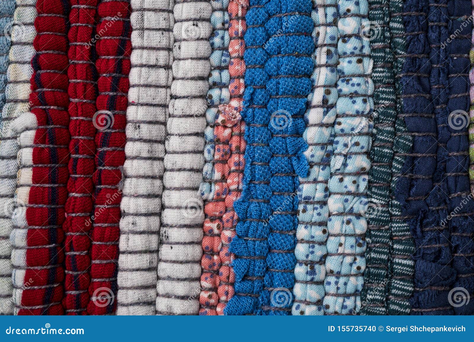 Textura De Una Manta Multicolora Foto de archivo - Imagen de mantas ...