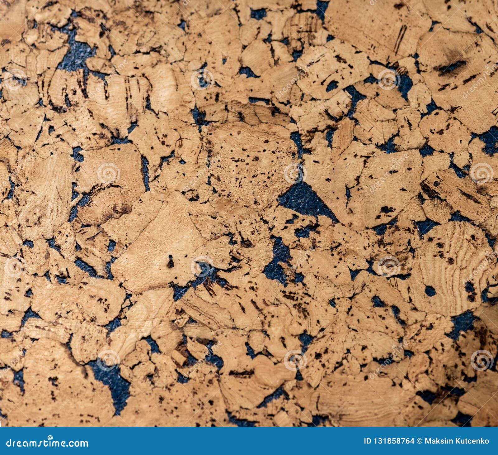 Textura del corcho natural foto de archivo. Imagen de fondo - 131858764