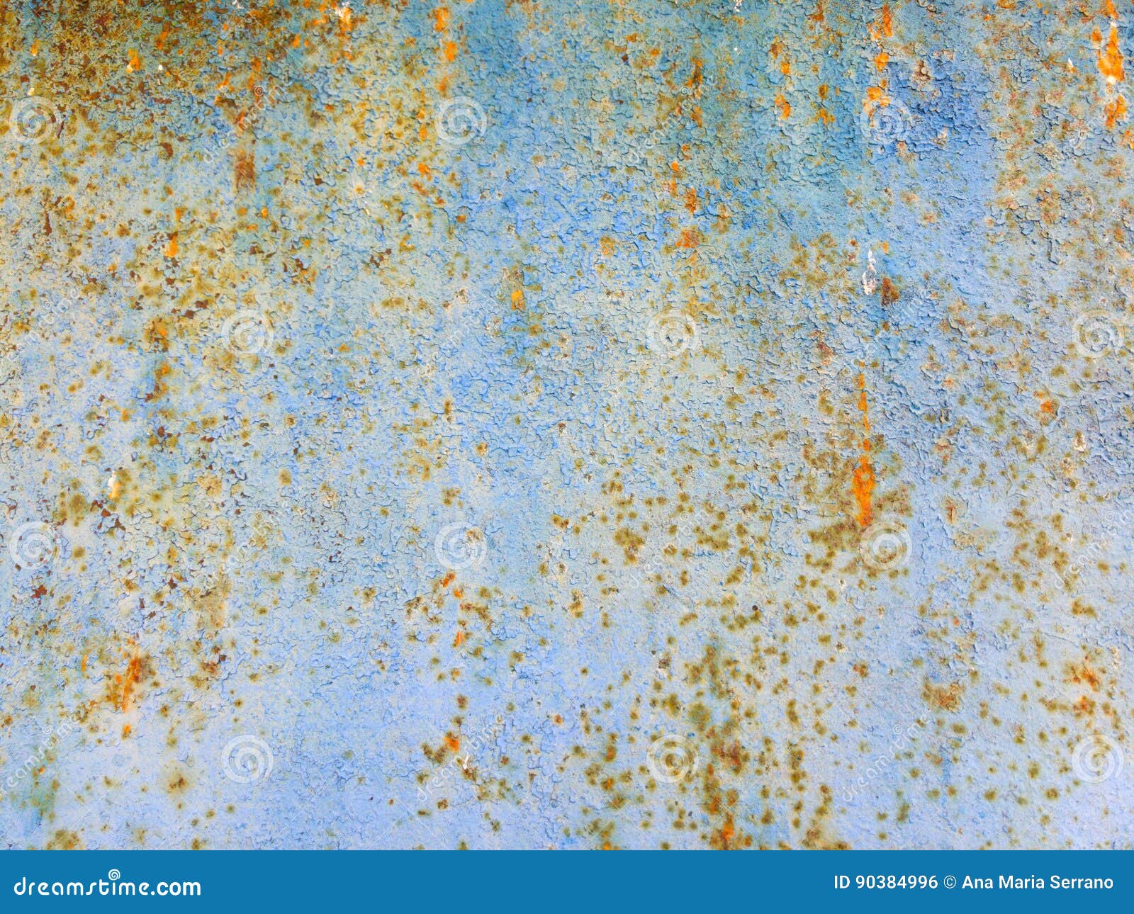 Textura Del Hierro Azul Oxidado Foto de archivo - Imagen de hierro ...