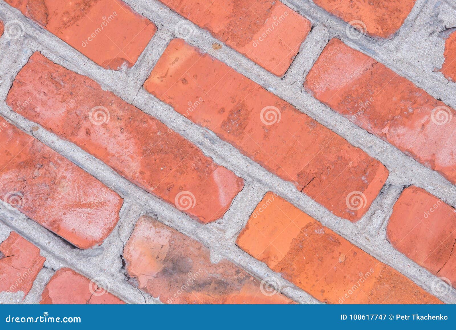 Textura Del Ladrillo Rojo, Diagonal Imagen de archivo - Imagen de ...