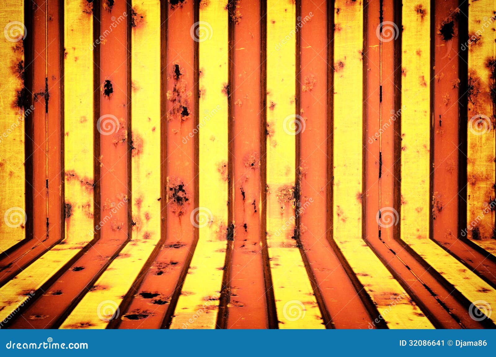 Textura del metal amarillo stock de ilustración. Ilustración de modelo ...