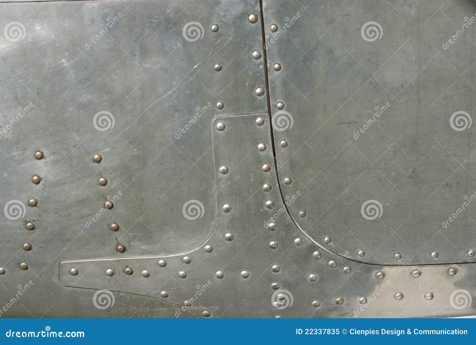 Textura Del Metal Con Los Remaches Imagen de archivo - Imagen de ...