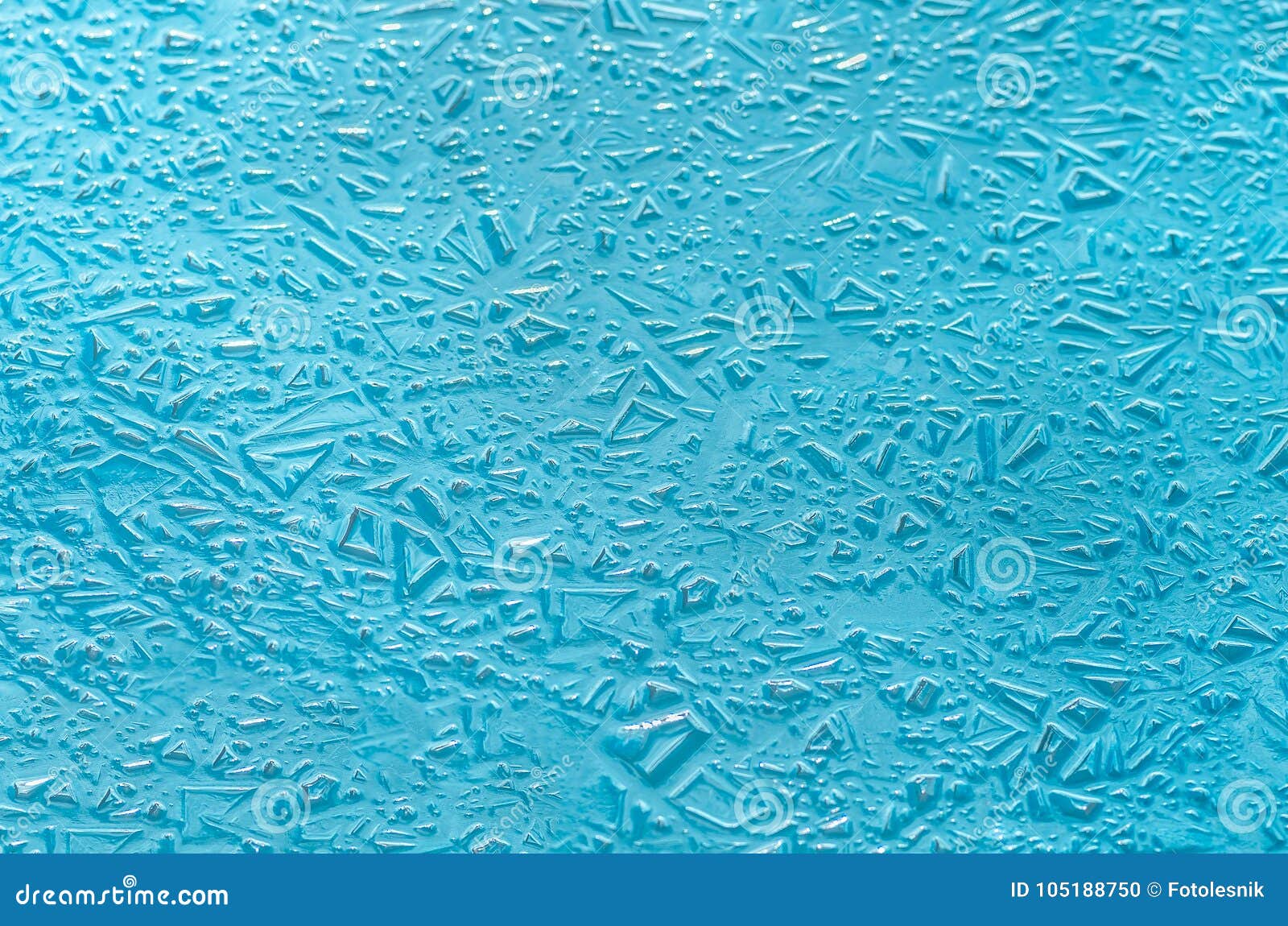 A Textura Do Gelo Azul Congelado, Close Up Foto de Stock - Imagem de ...