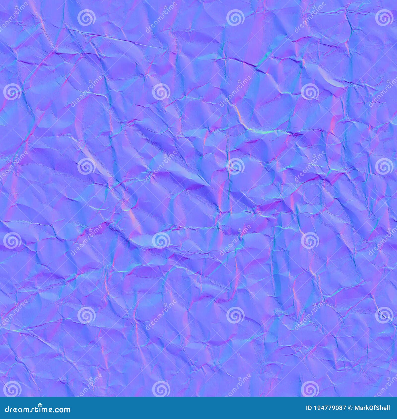 Textura Do Mapa Normal Com Papel Amassado Textura Do Mapa Ilustração ...