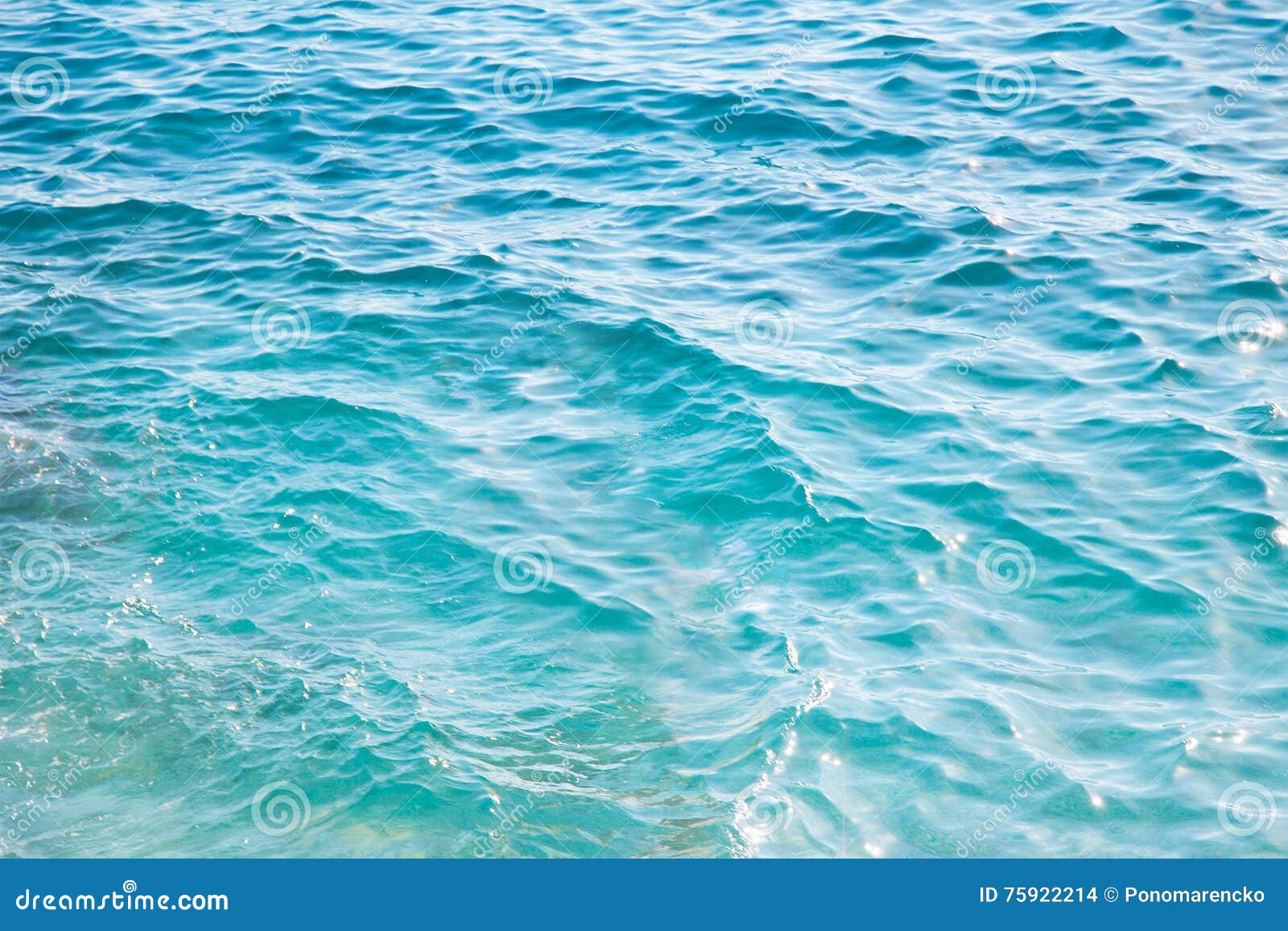 Textura Do Mar Azul Ondulado Foto de Stock - Imagem de relaxamento ...