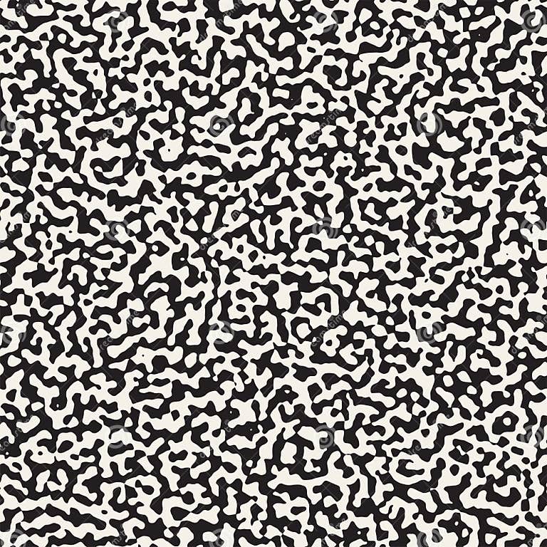 Textura Do Sumário Do Grunge Do Ruído Teste Padrão Preto E Branco Sem