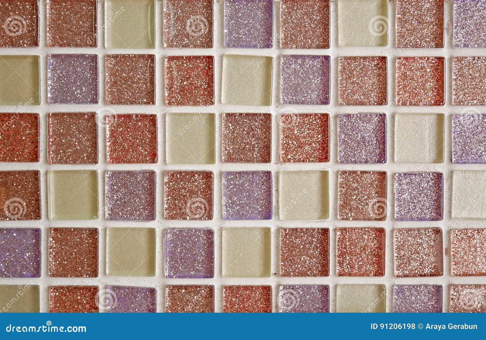 Textura Dulce De Las Tejas Del Color Que Brilla Foto de archivo ...