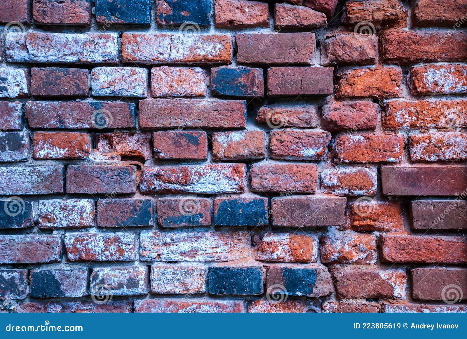 Textura E Fundo Da Parede De Tijolos Vermelhos Antigos Imagem De Stock