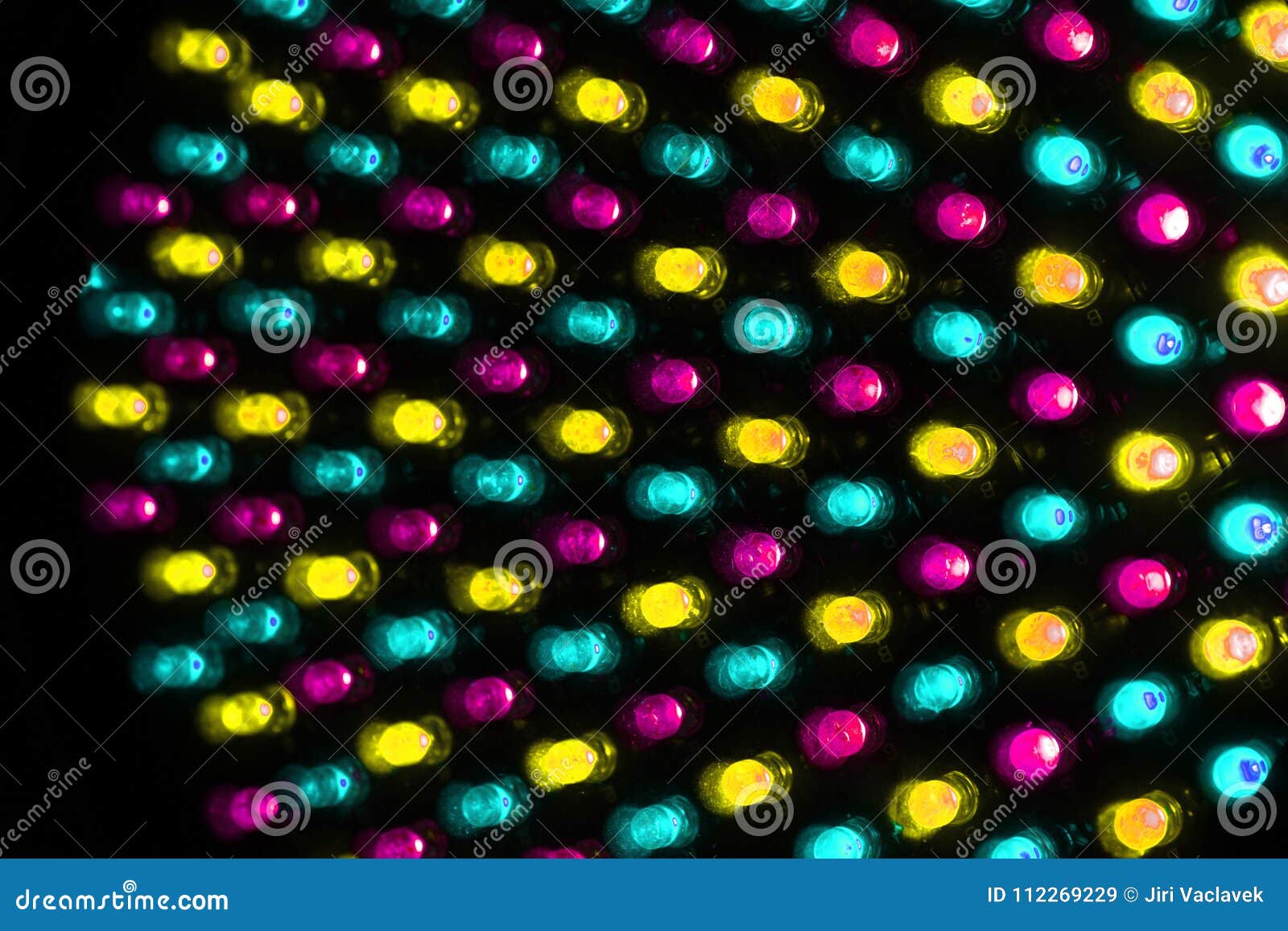 Textura Llevada Color De Las Luces Imagen de archivo - Imagen de ...