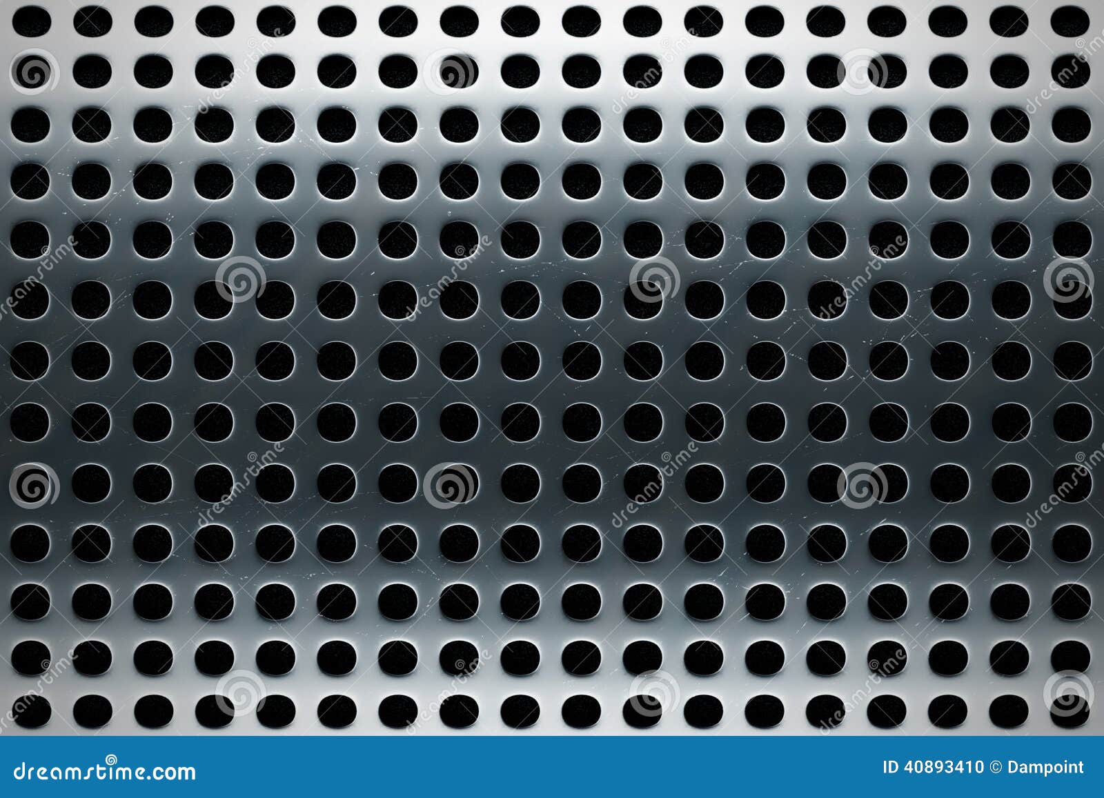 Textura Perforada Del Acero Inoxidable Stock de ilustración ...