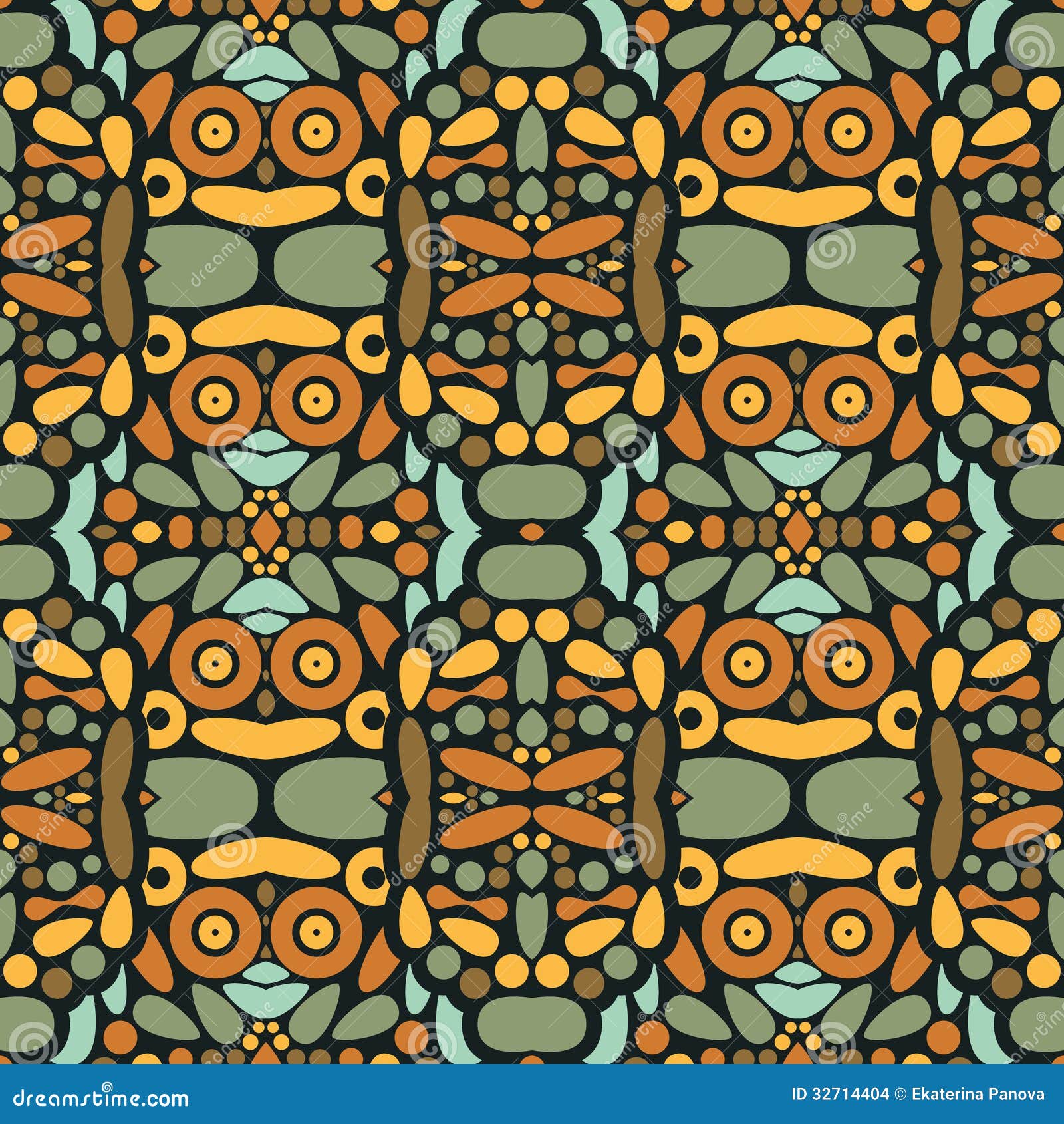 Textura Psicodélica Inconsútil. Ilustración del Vector - Ilustración de ...