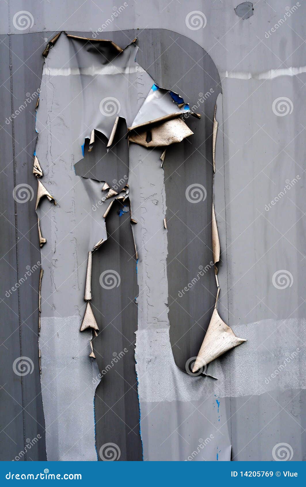 Textura Rasgada Rasgada Do Metal Imagem de Stock - Imagem de dano ...