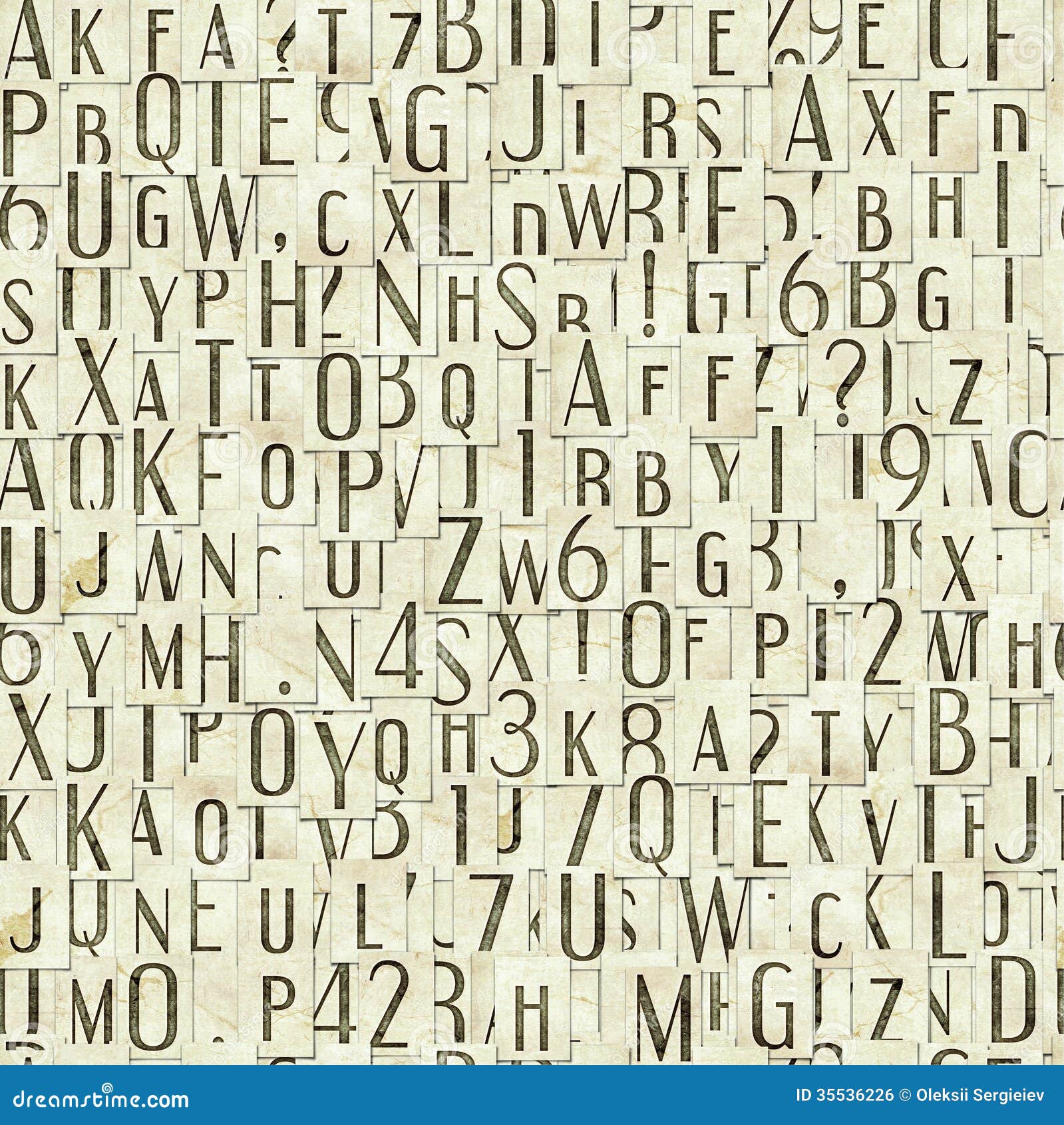 Textura Sem Emenda Da Letra Ilustração Stock - Ilustração de conceito ...