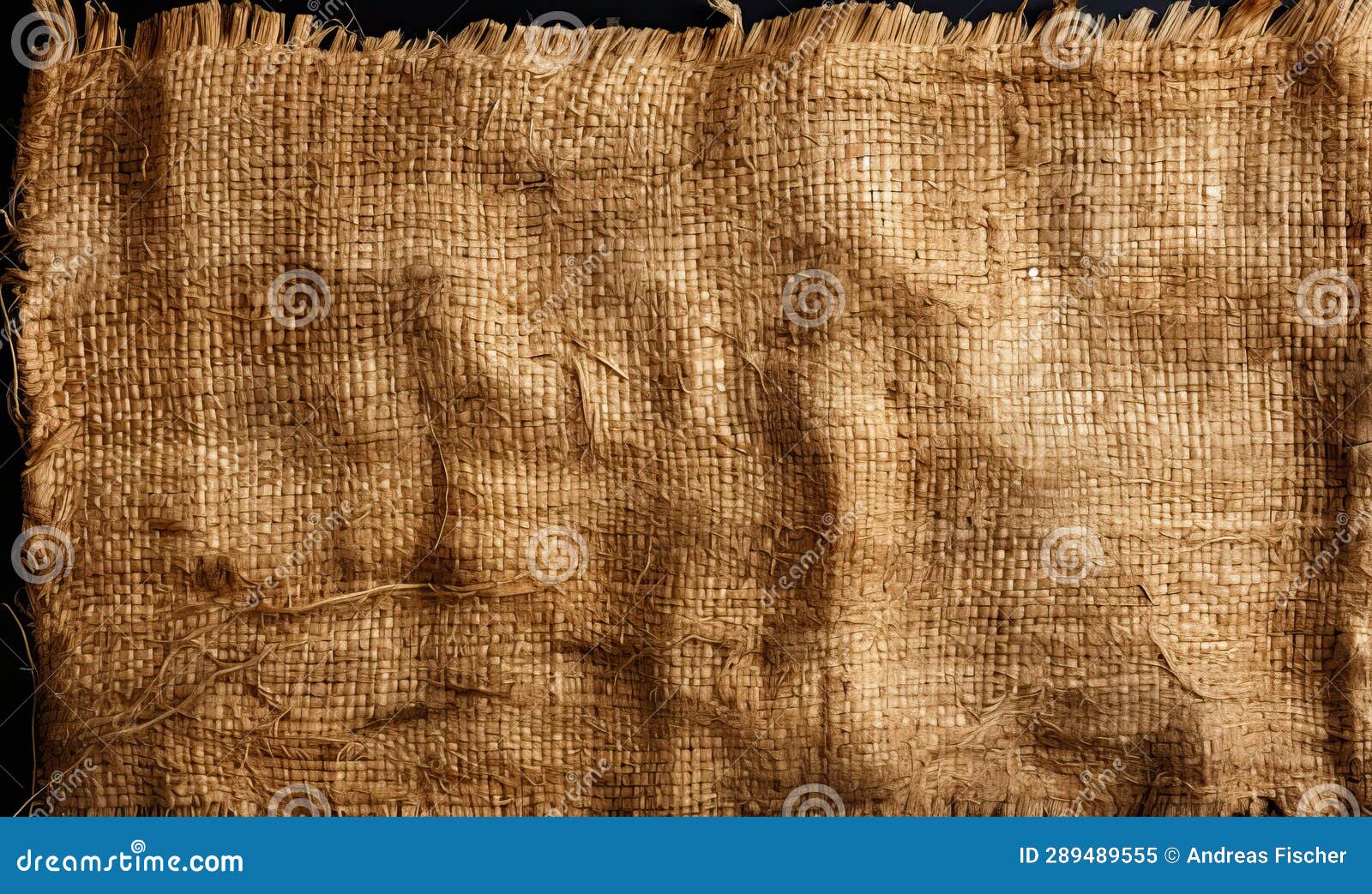 Textural Background, Old Fabric of Coarse-grained Weave of Threads ...