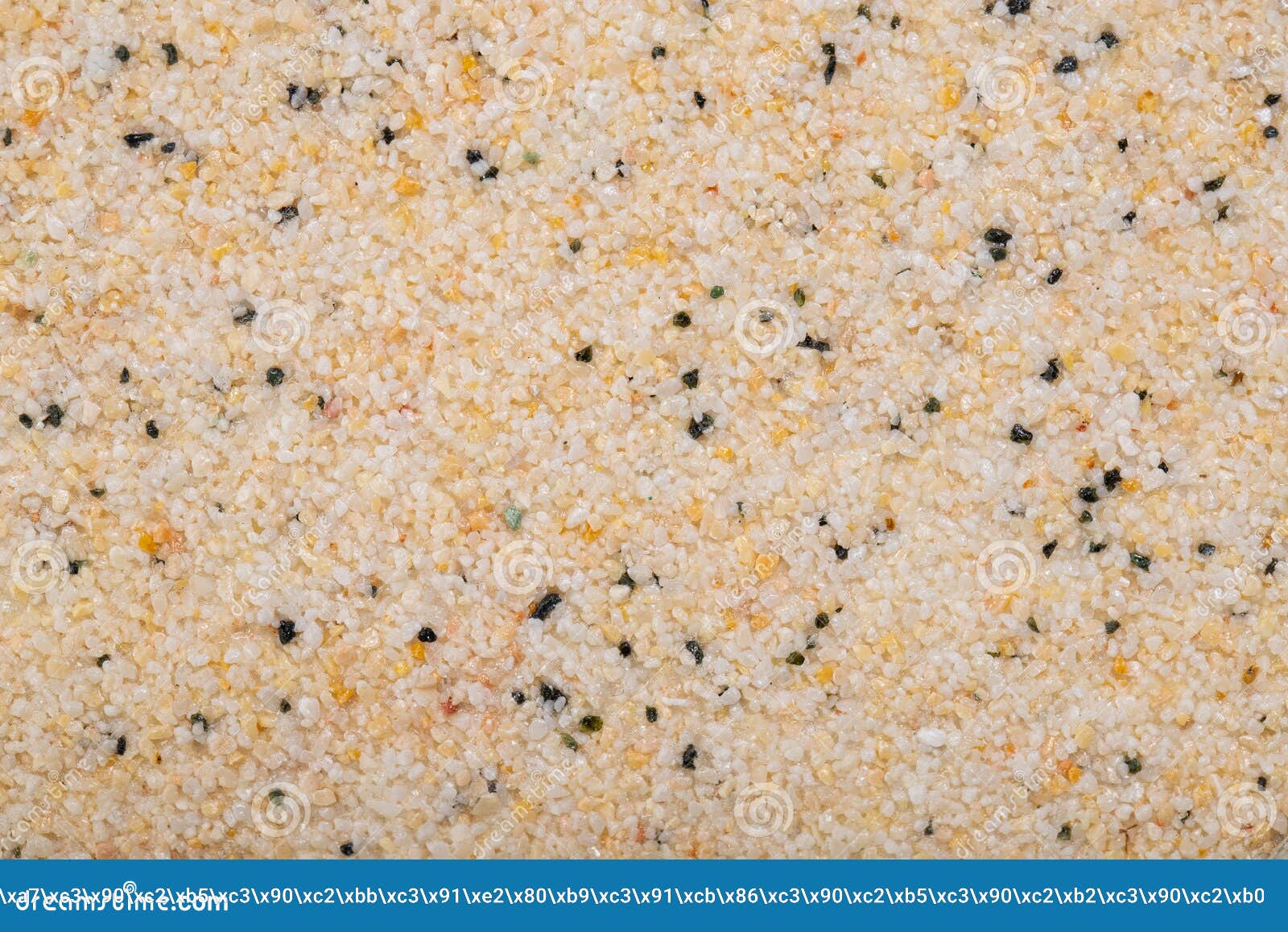 Textural Plaster of the House Wall, Colored Granite Chips, Background ...