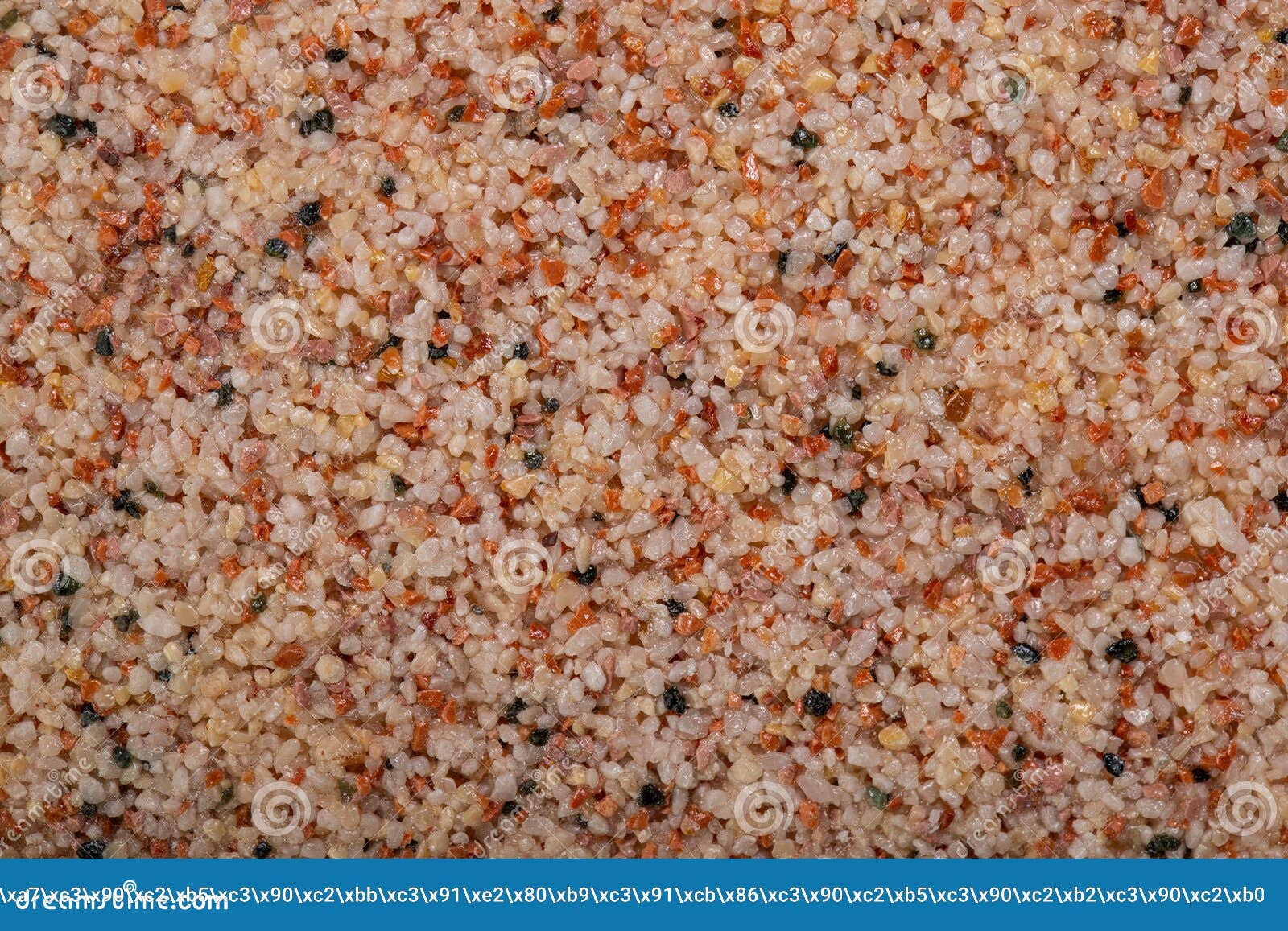 Textural Plaster of the House Wall, Colored Granite Chips, Background ...