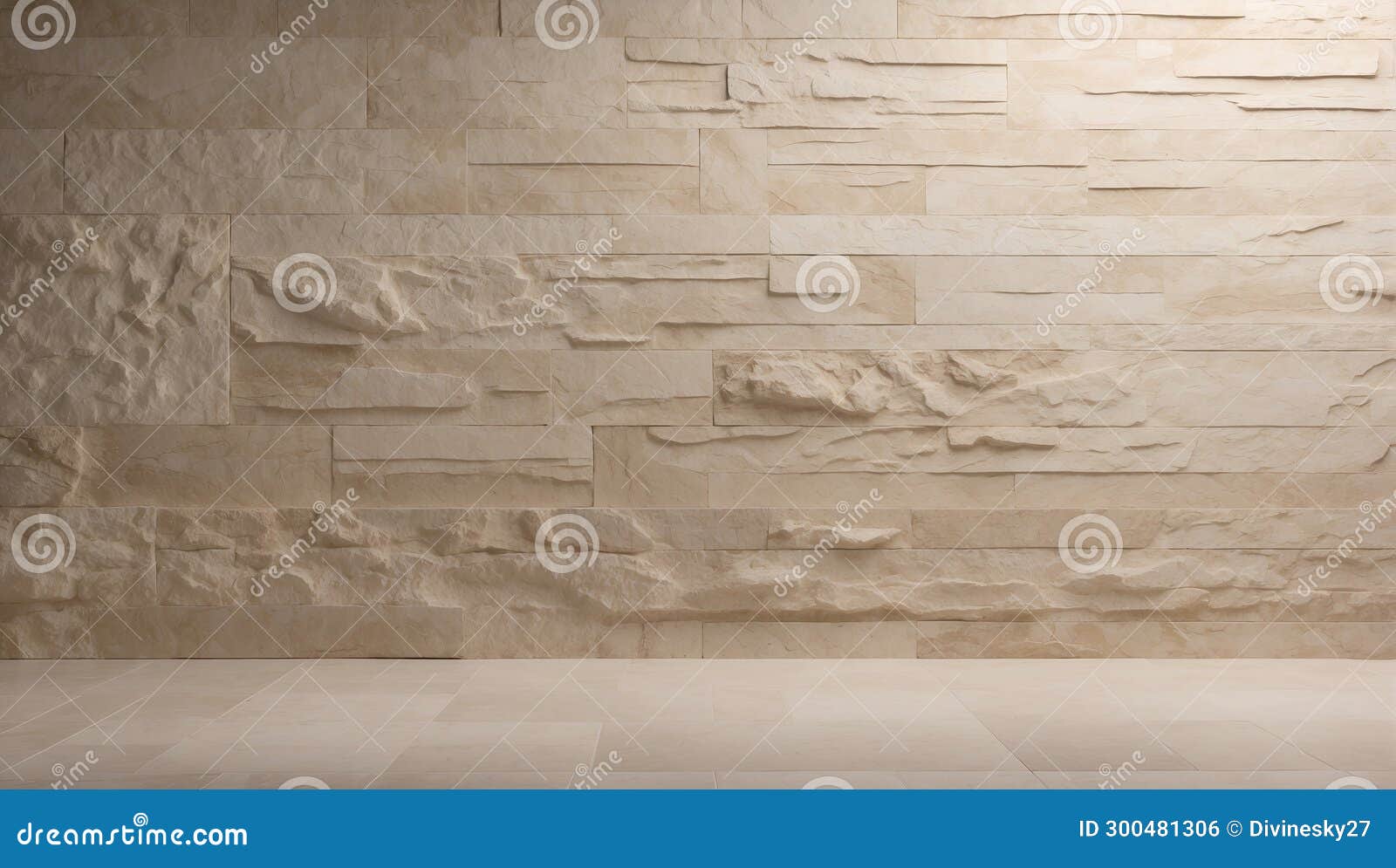 Textural Richness: Chiseled Limestone Dimensions. AI Generate Stock ...