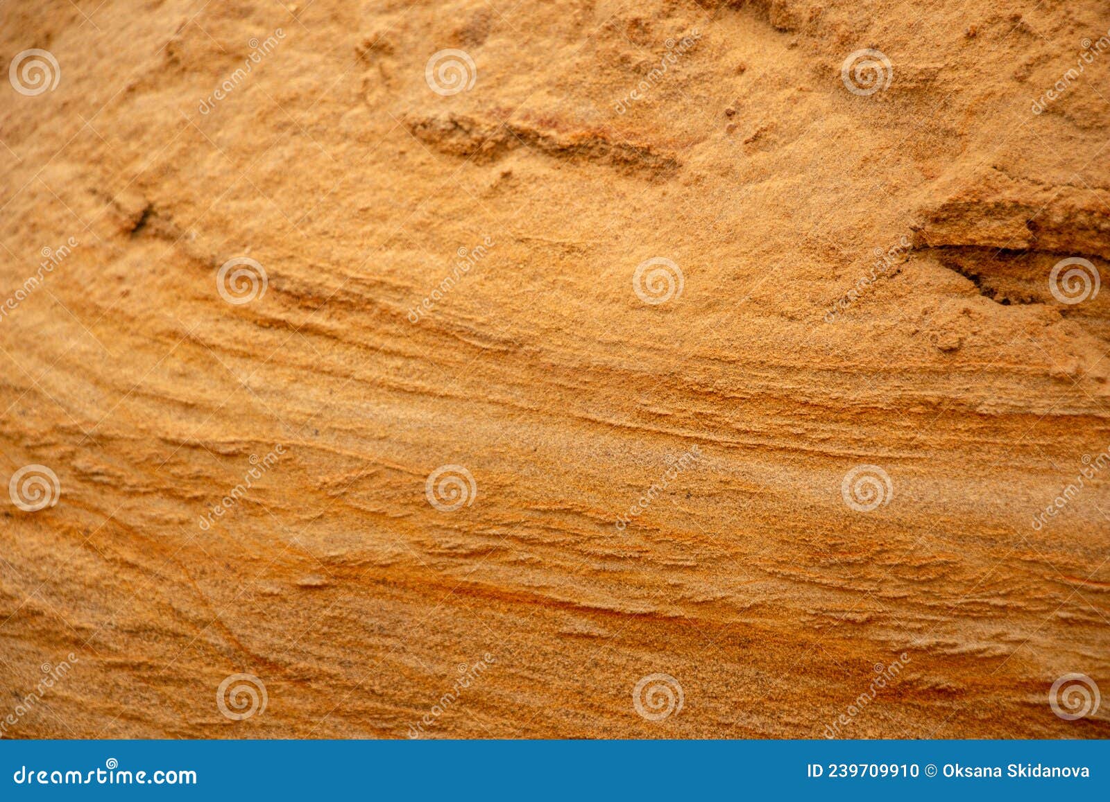 Textural Sand, with Relief Surface, Multi-colored Layers and Different ...