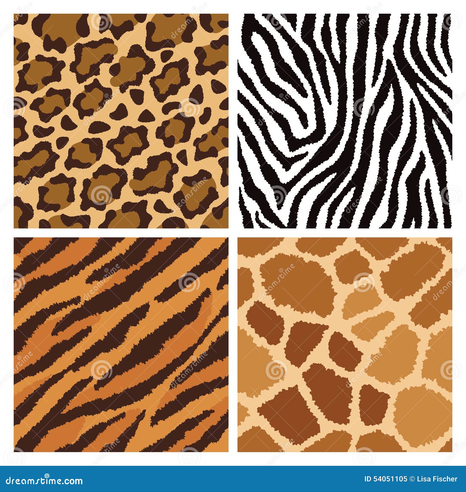 Fondos Y Texturas Con Estampados De Animales