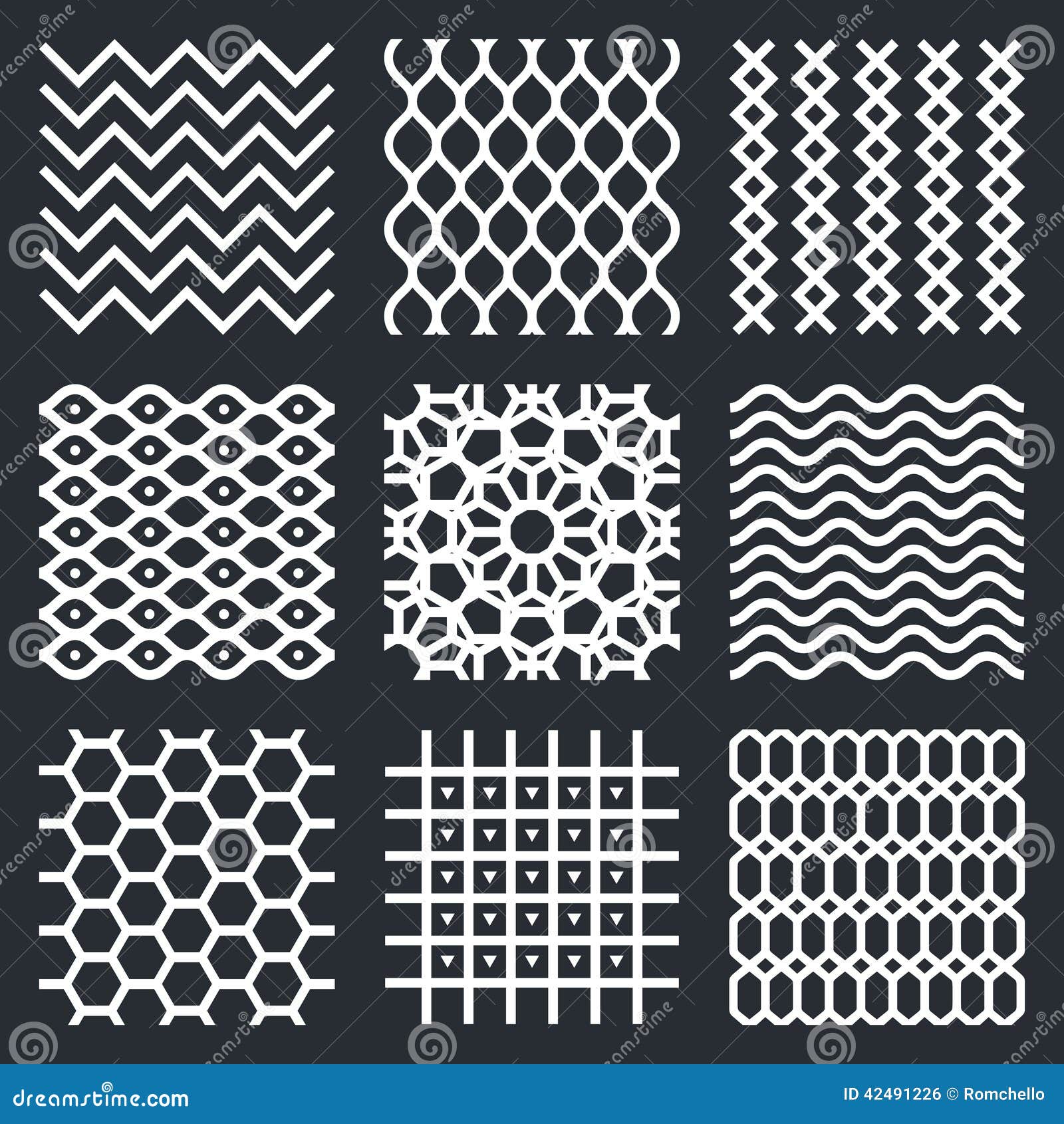 Texturas Geométricas Del Vector Stock de ilustración - Ilustración de ...